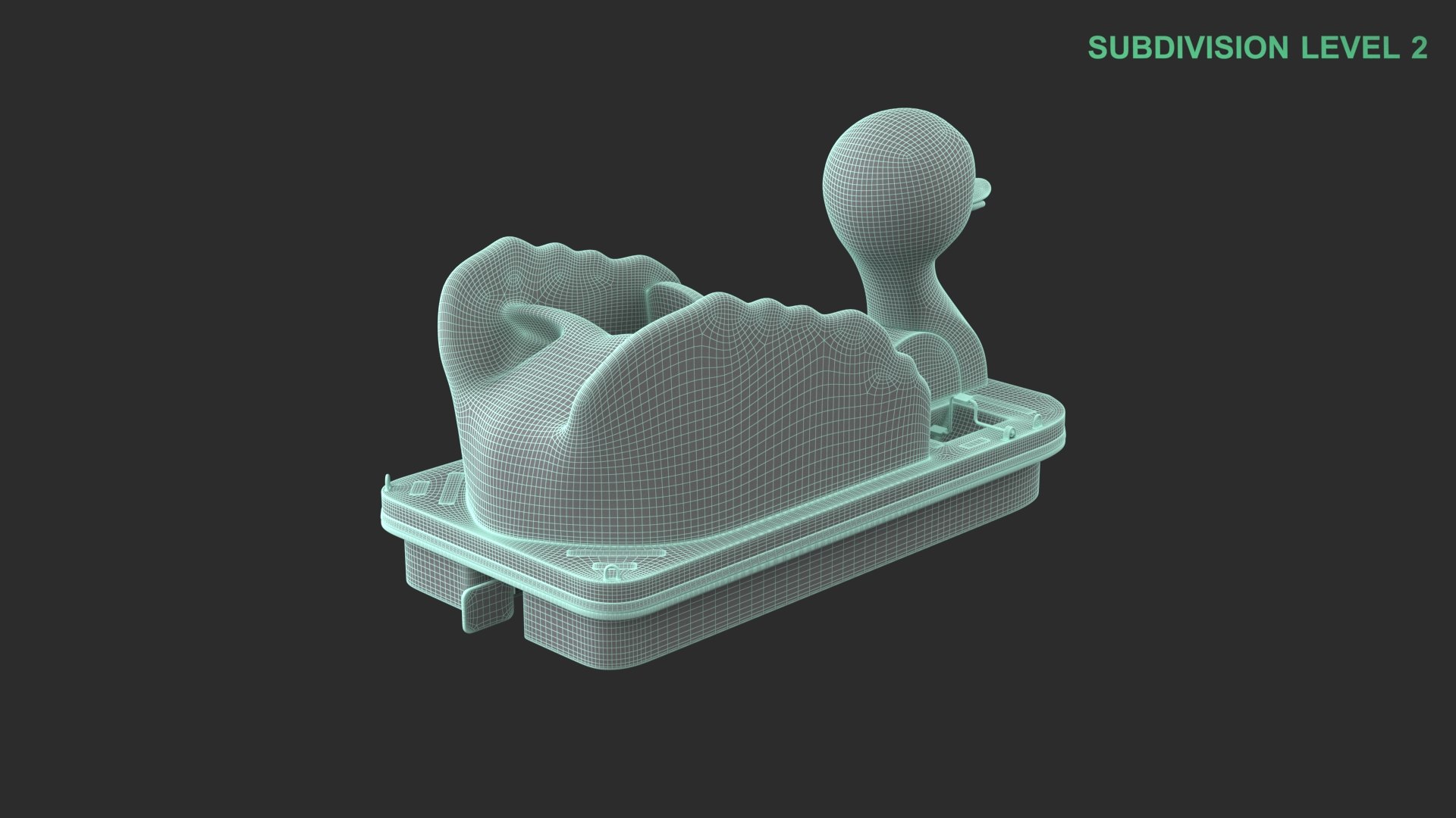 Duck Paddle Boat 3D Model - TurboSquid 2343533