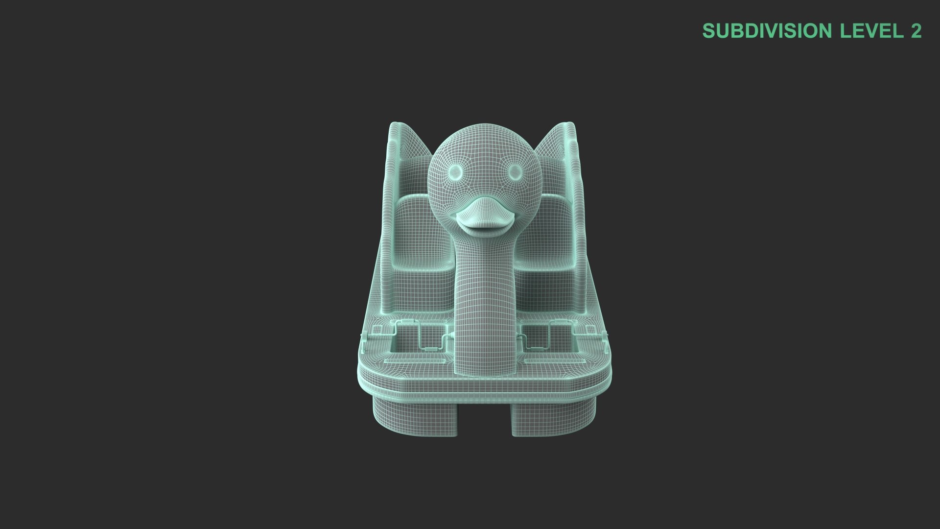 Duck Paddle Boat 3D Model - TurboSquid 2343533