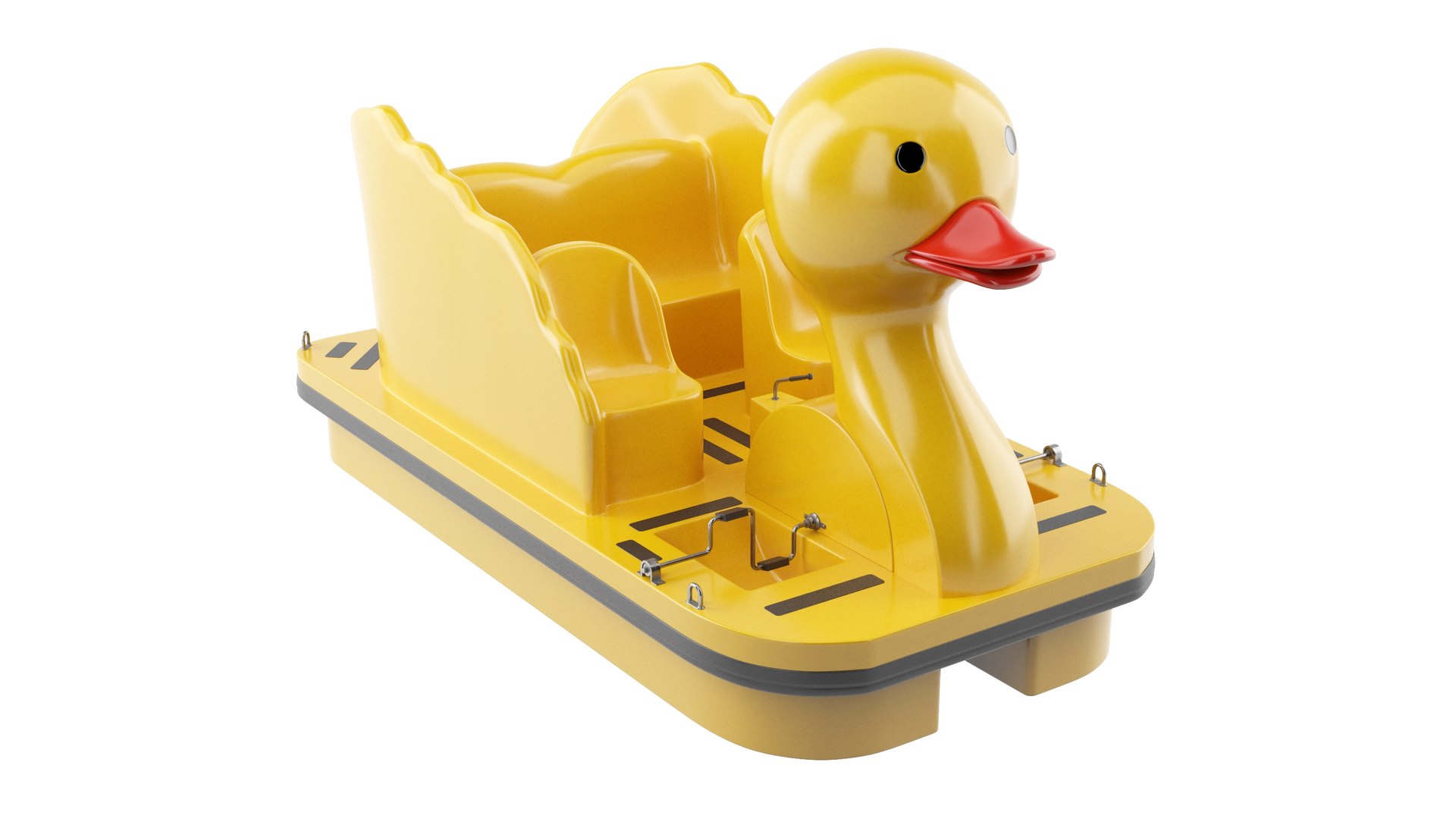 Duck Paddle Boat 3D Model - TurboSquid 2343533