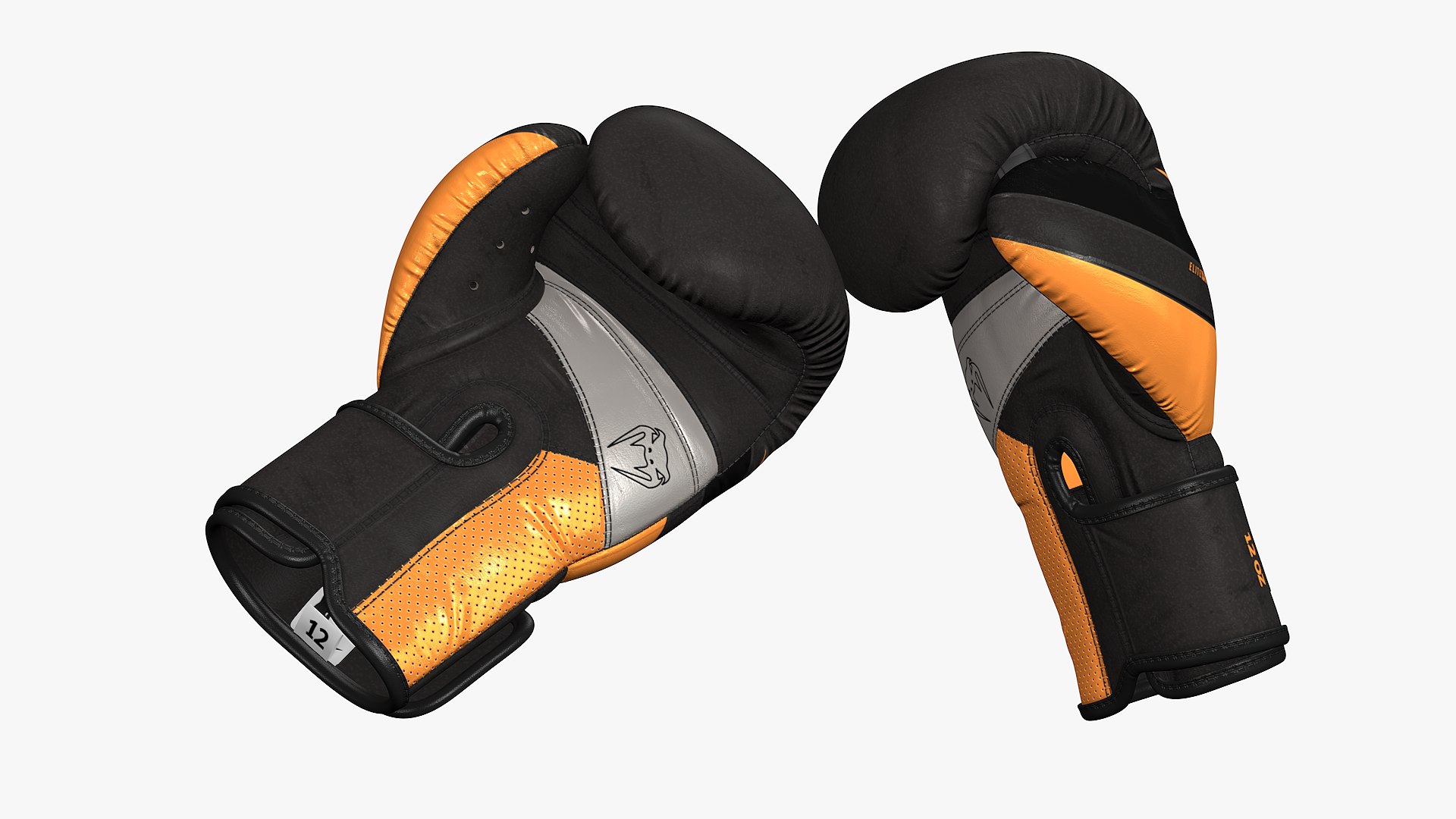 Boxing Punch Gloves Black Venum Elite Evo 8k Model - TurboSquid 2044865