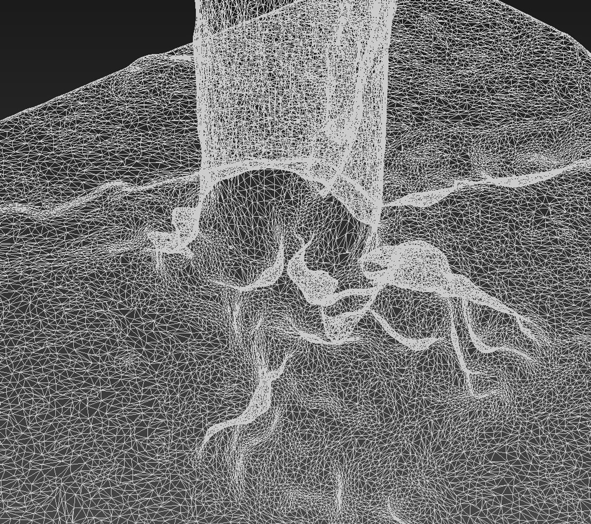 3d realistic street pole