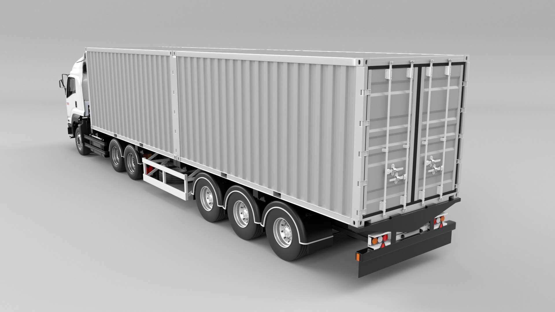 3D ISUZU DECA-GXZ360 Add Container - TurboSquid 2117660