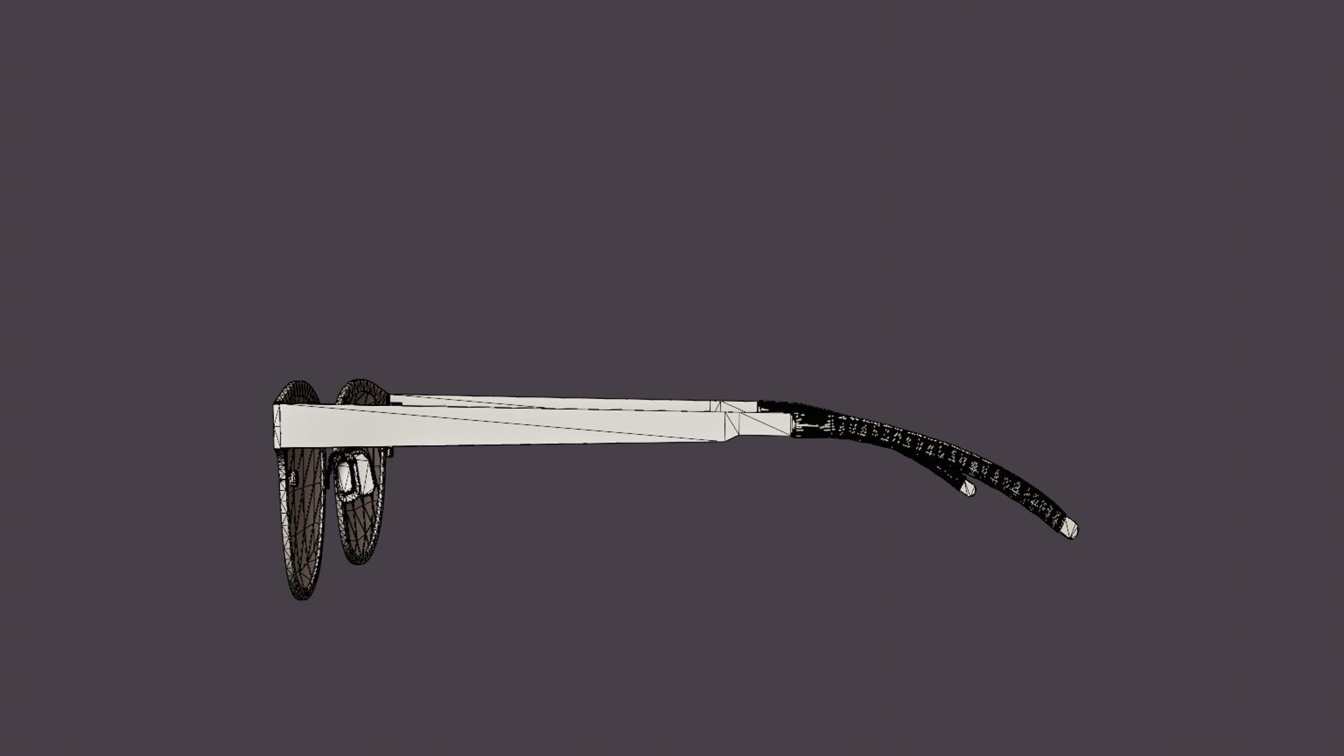 3D Designer Prescription Glasses Model - TurboSquid 2214323