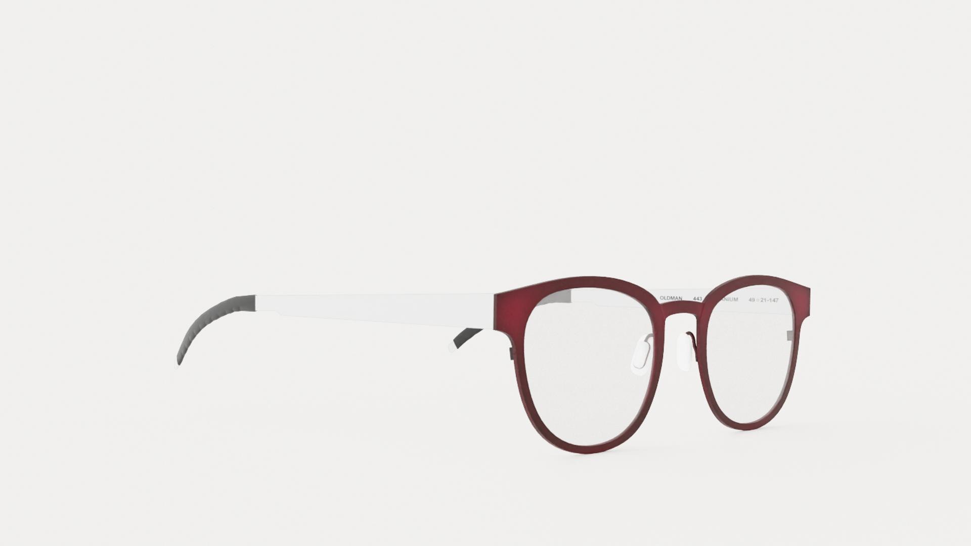 3D Designer Prescription Glasses Model - TurboSquid 2214323