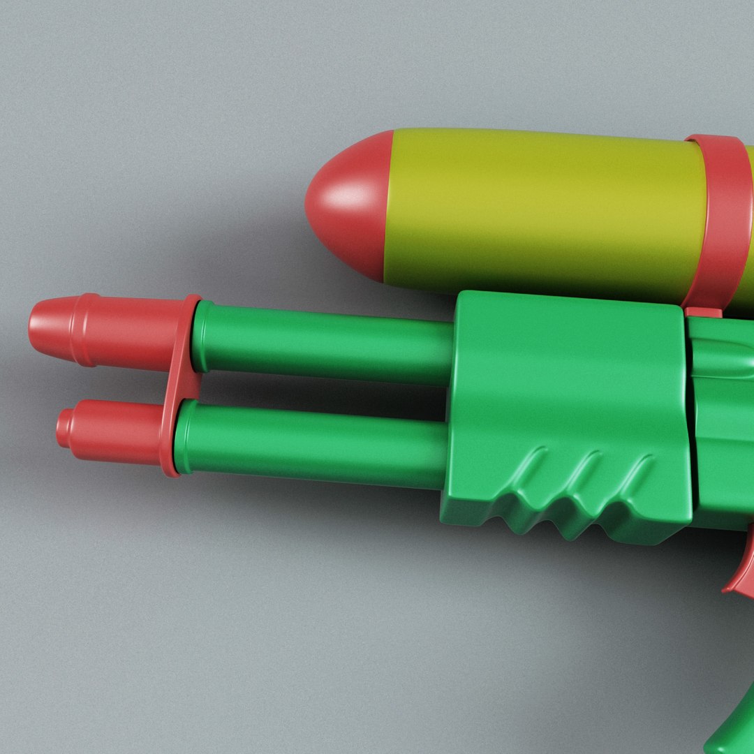3d Big Water Gun Model
