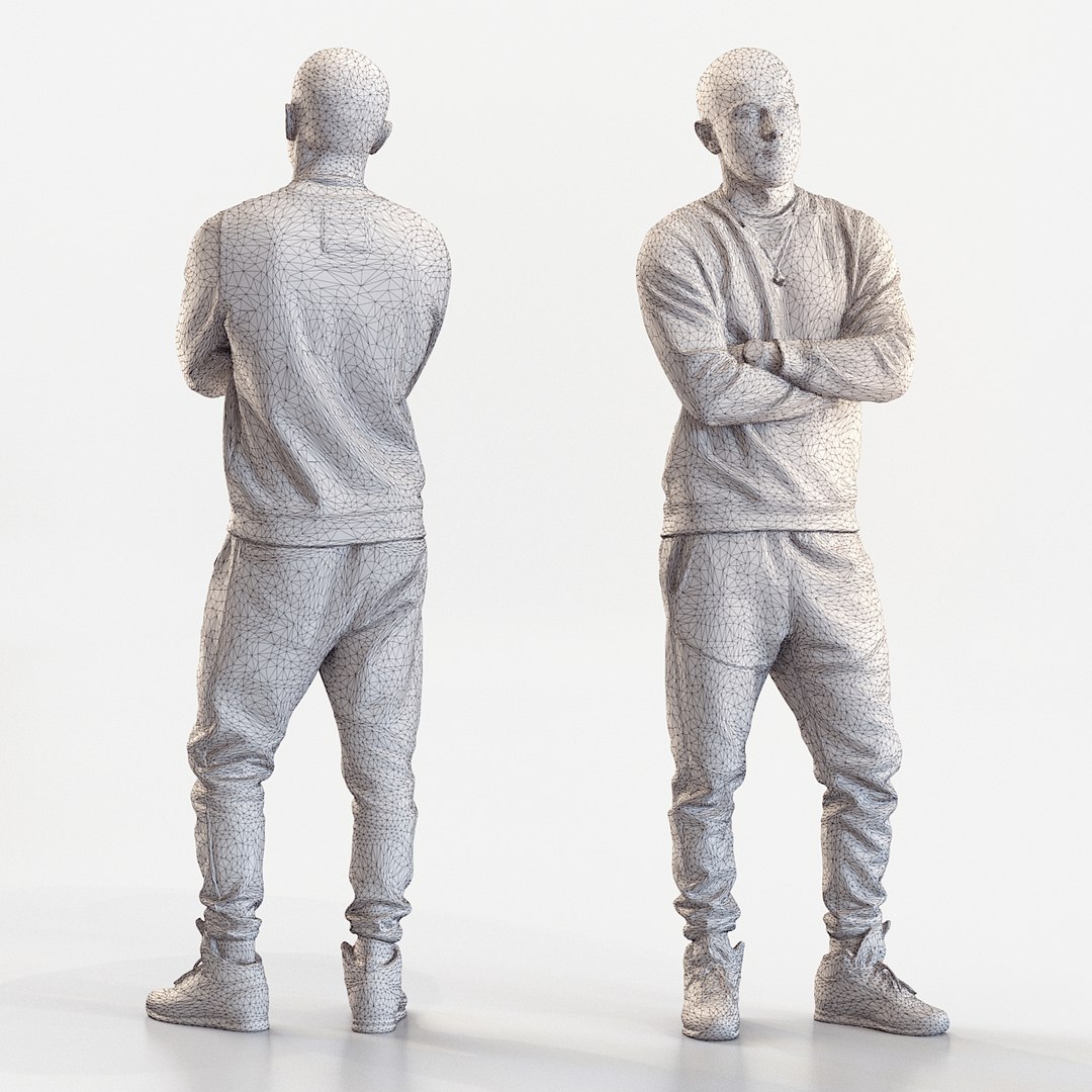 People Man Human 3D Model - TurboSquid 1385735