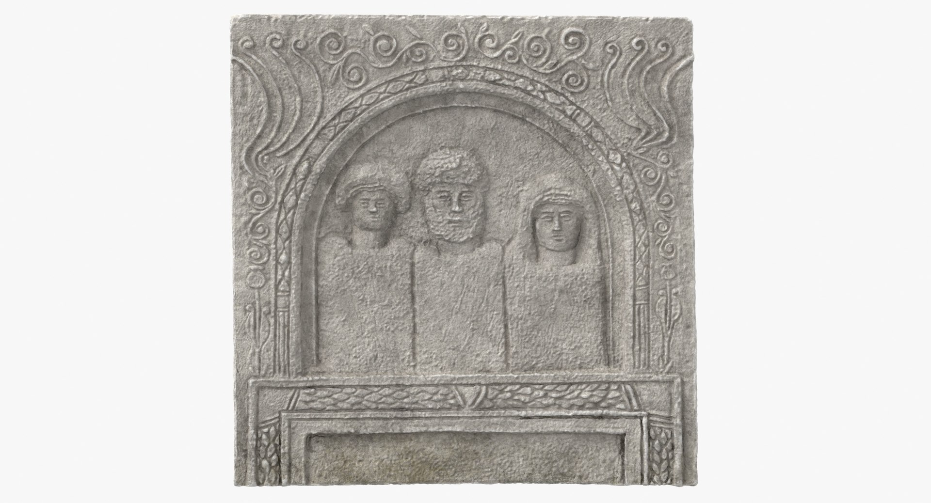3D Roman Family Tombstone 01 Model - TurboSquid 2208913