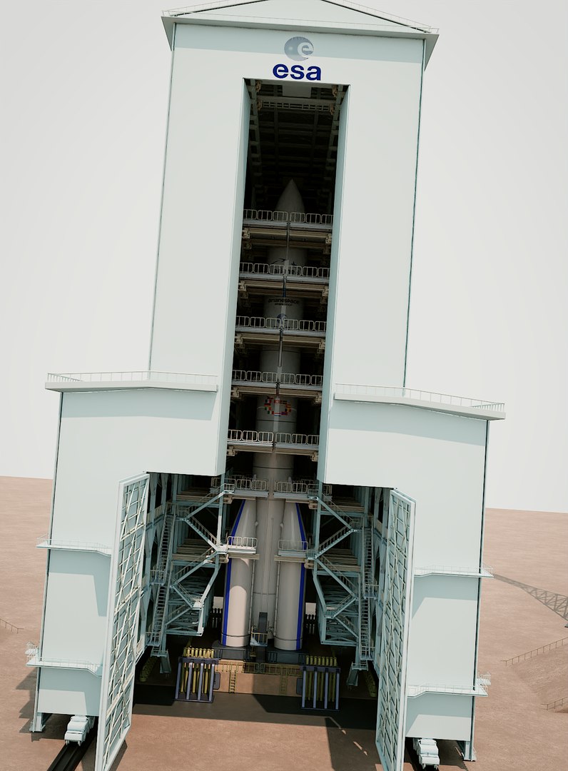 3D ariane 6 model - TurboSquid 1483141