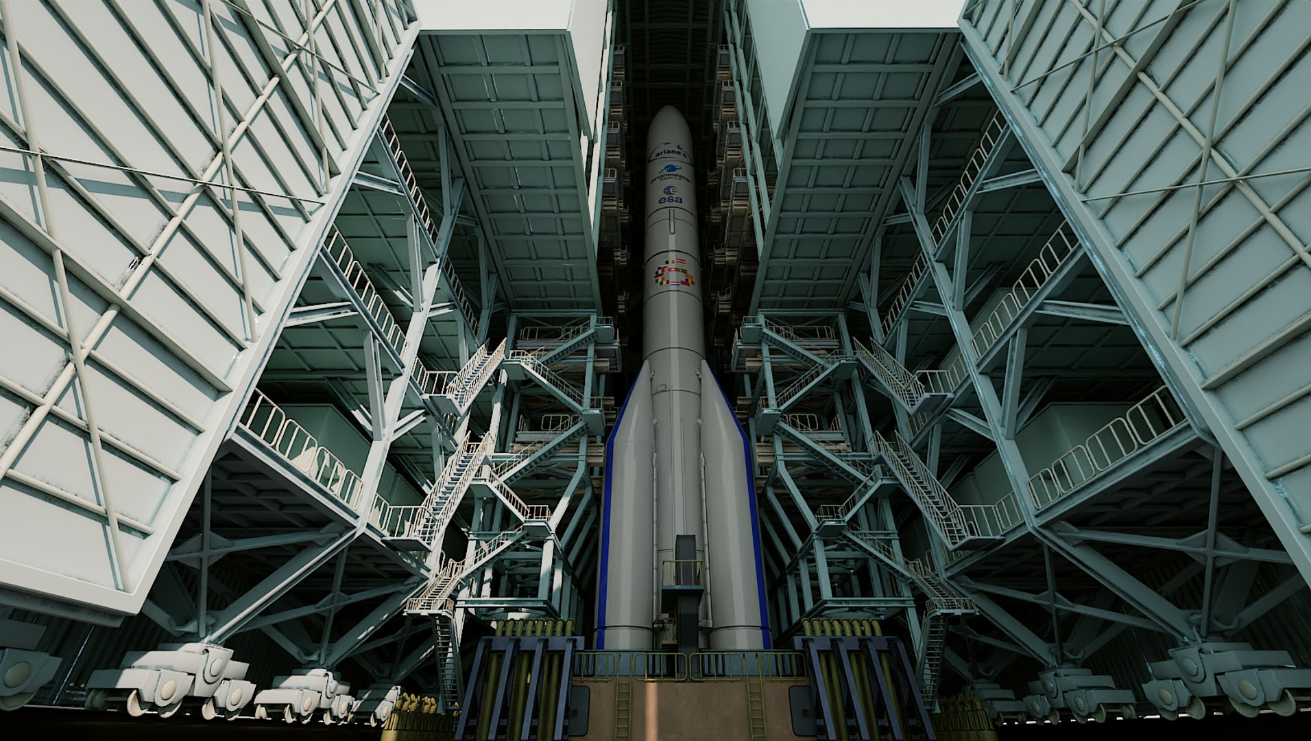 3D Ariane 6 Model - TurboSquid 1483141