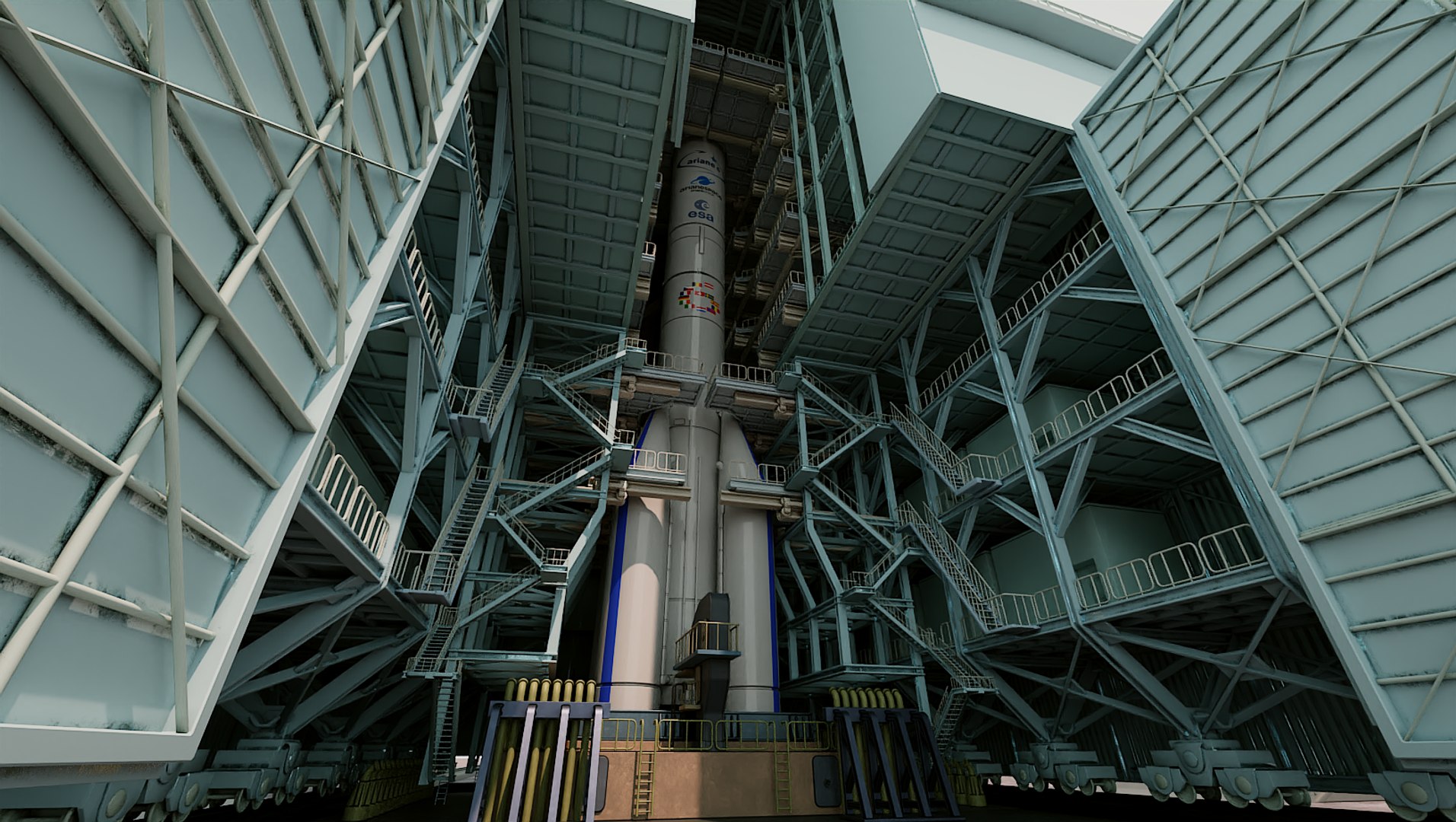 3D ariane 6 model - TurboSquid 1483141