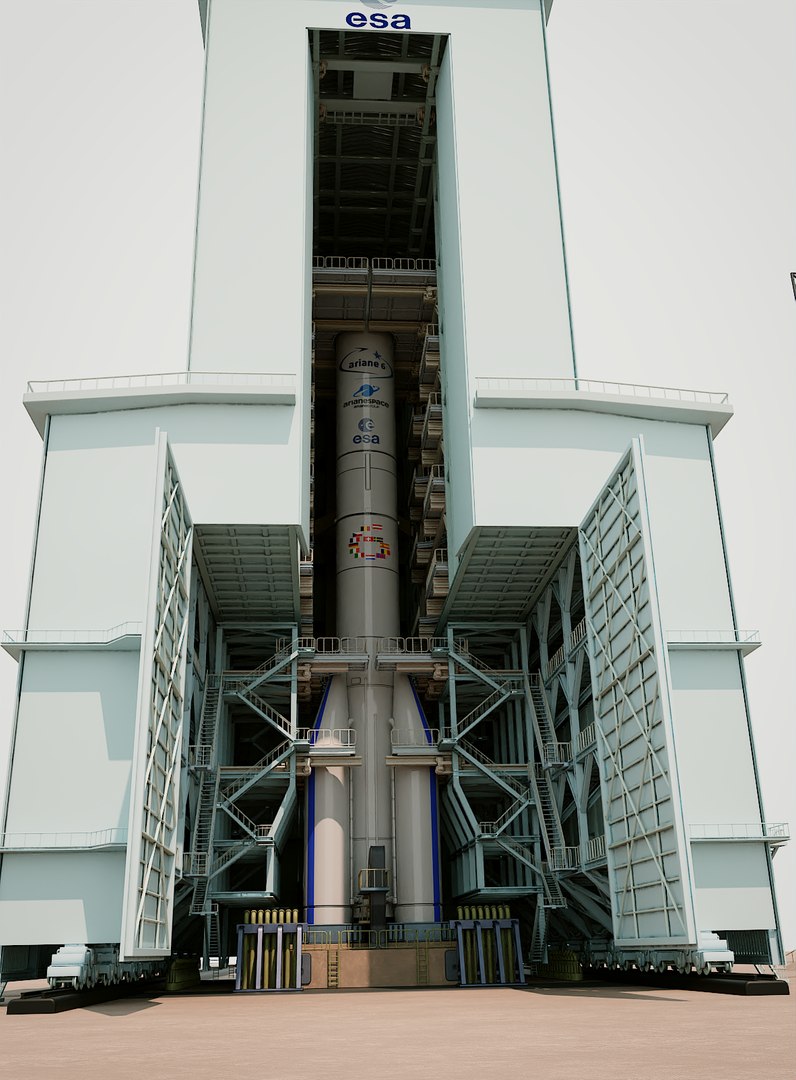3D ariane 6 model - TurboSquid 1483141