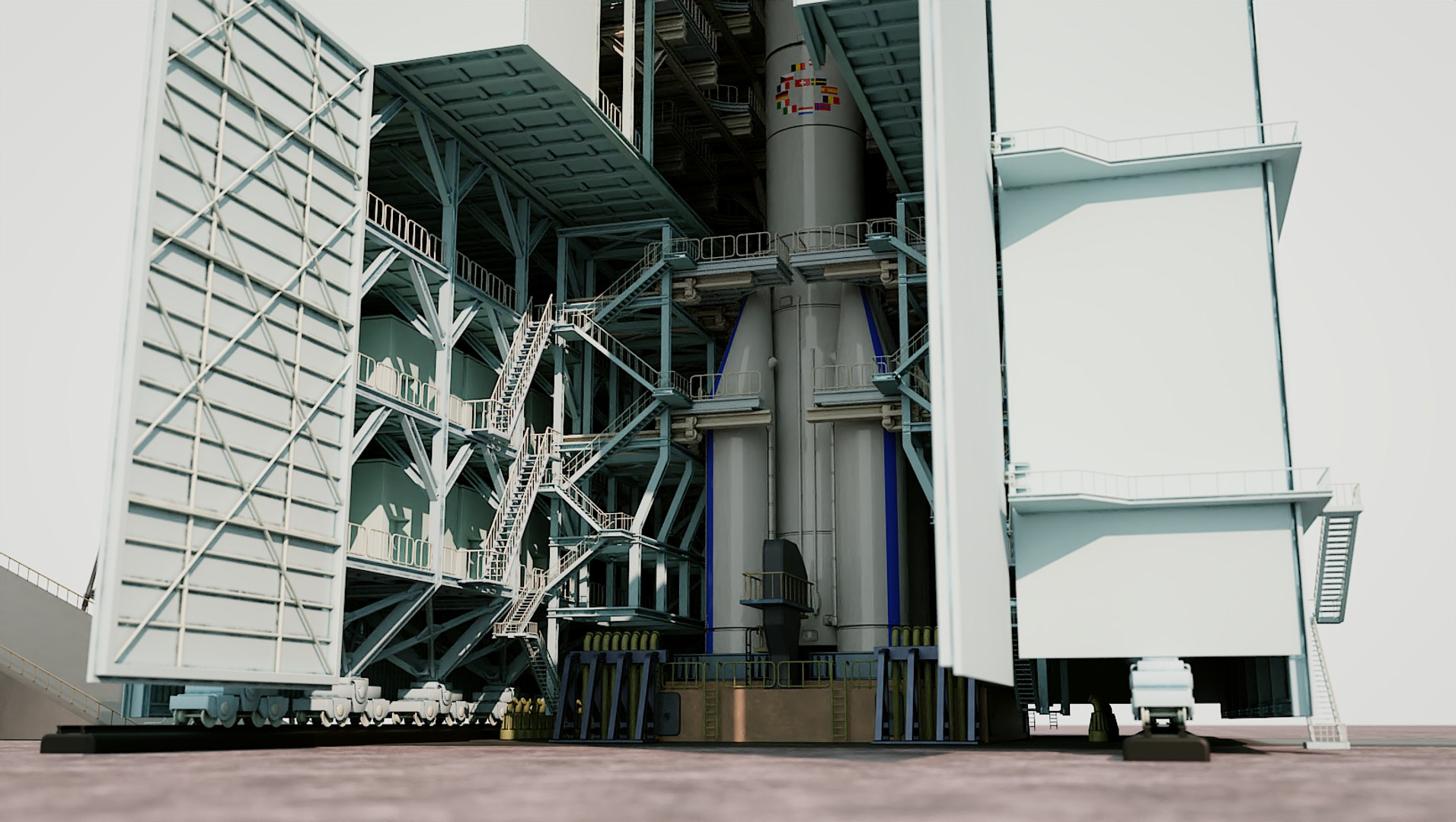 3D ariane 6 model - TurboSquid 1483141