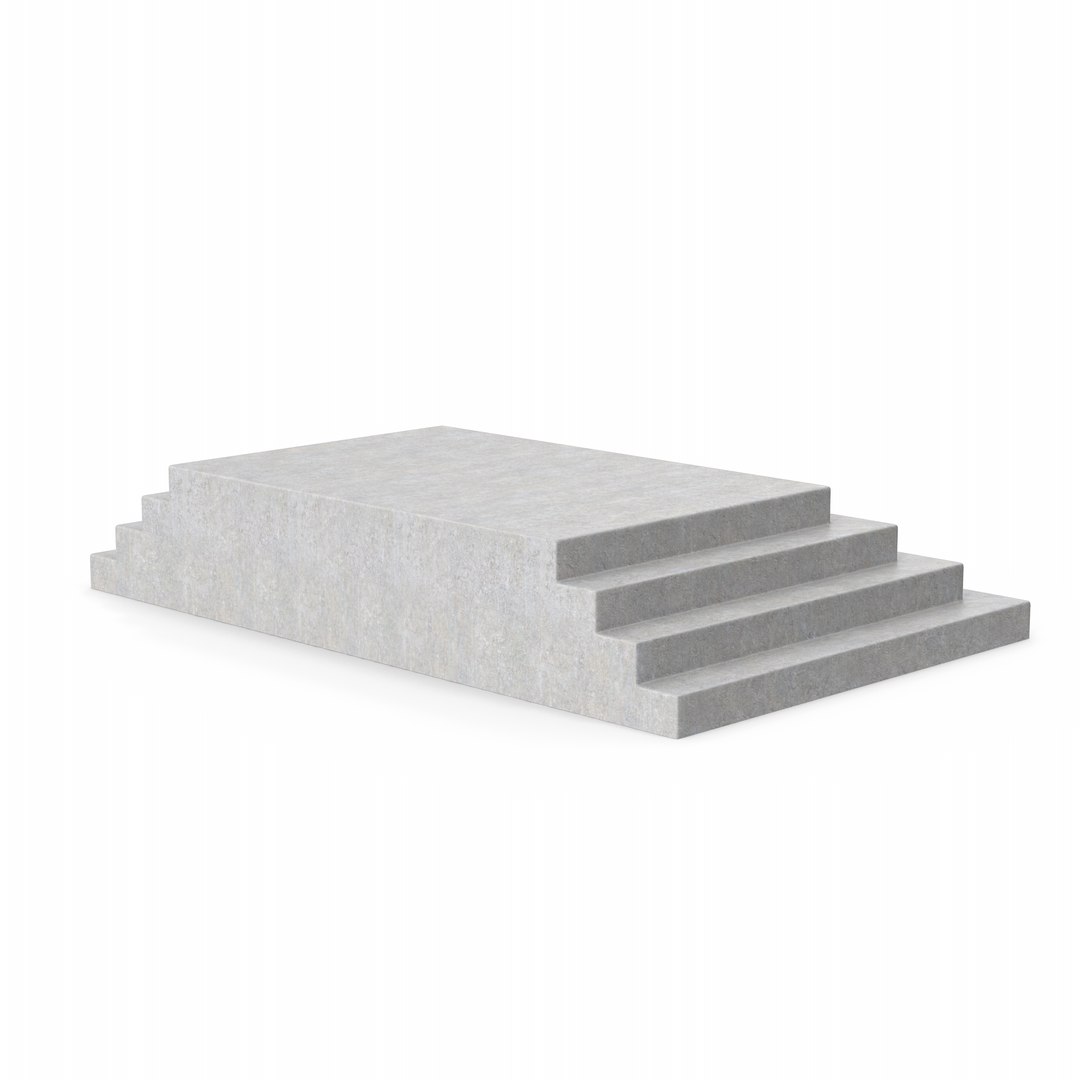 3D Model Concrete Stage - TurboSquid 2228614