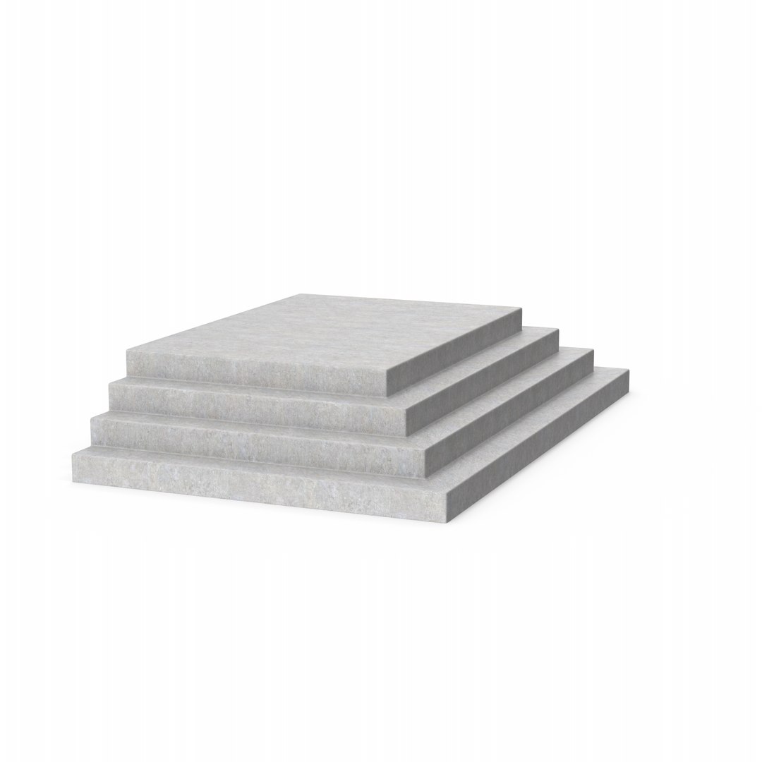 3D Model Concrete Stage - TurboSquid 2228614