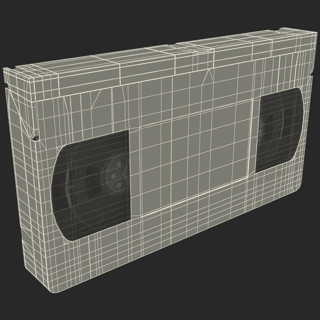 3d Vhs Cassette