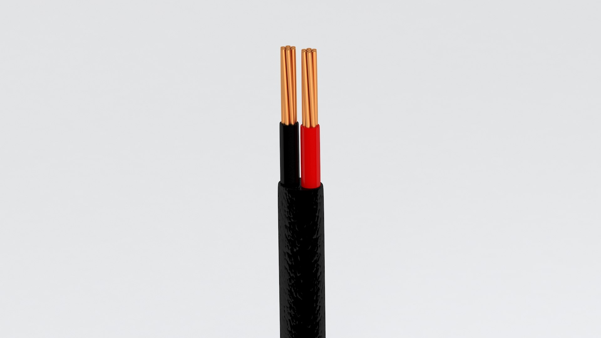 Two Core Cable 3D - TurboSquid 2388511