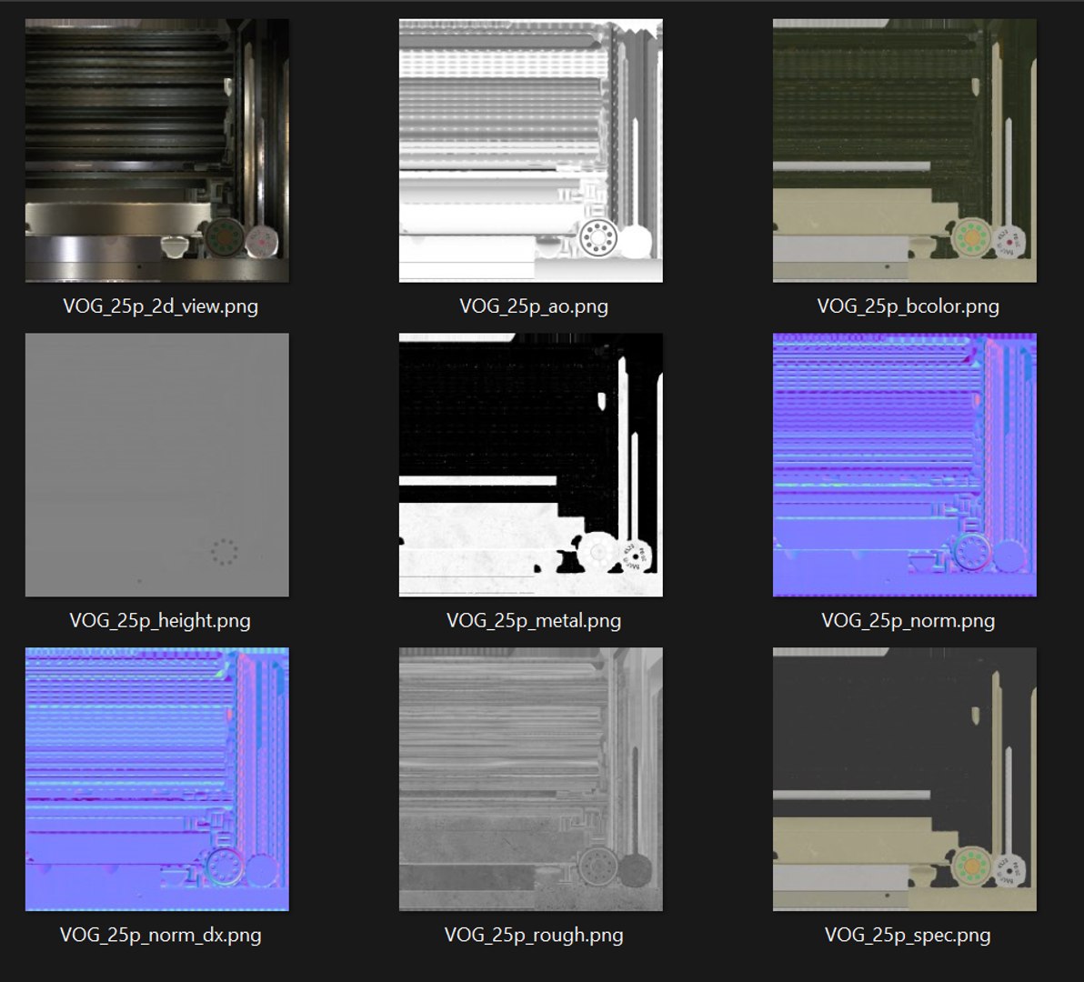 3D Model VOG-25P Bounding Fragmentation Grenade Shot Launcher ...