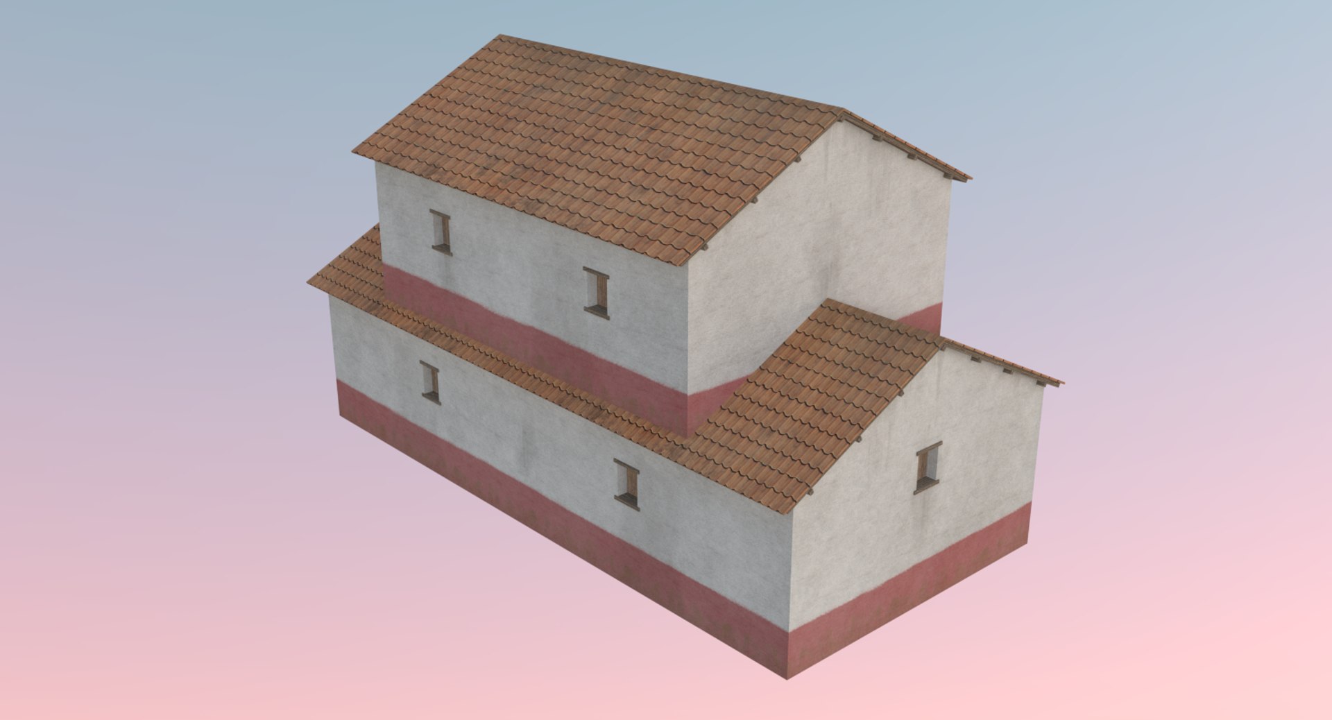 Roman Building 3 3D Model - TurboSquid 1187524