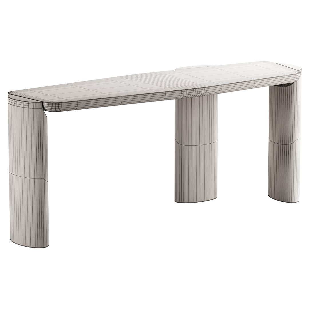 3D 346 Collection Particuliere LOB low console table model - TurboSquid ...