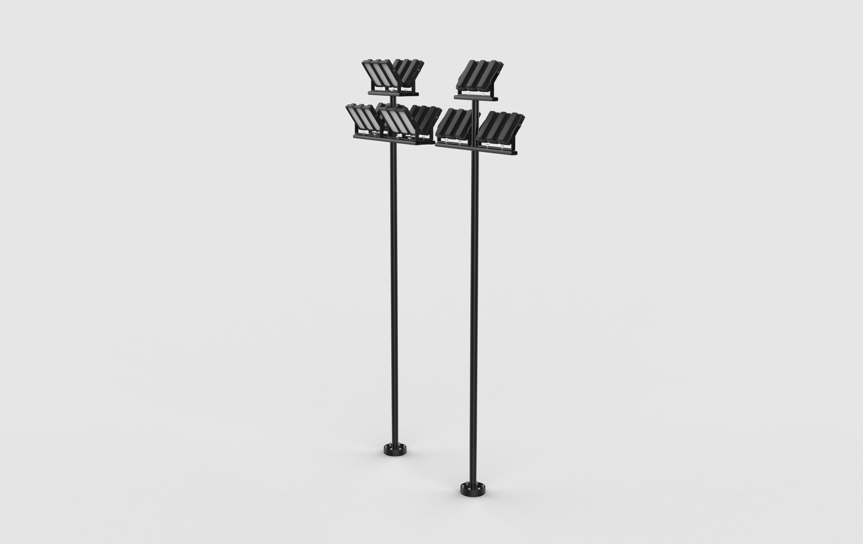 LED Street Lights 3D Model 3D - TurboSquid 2457028