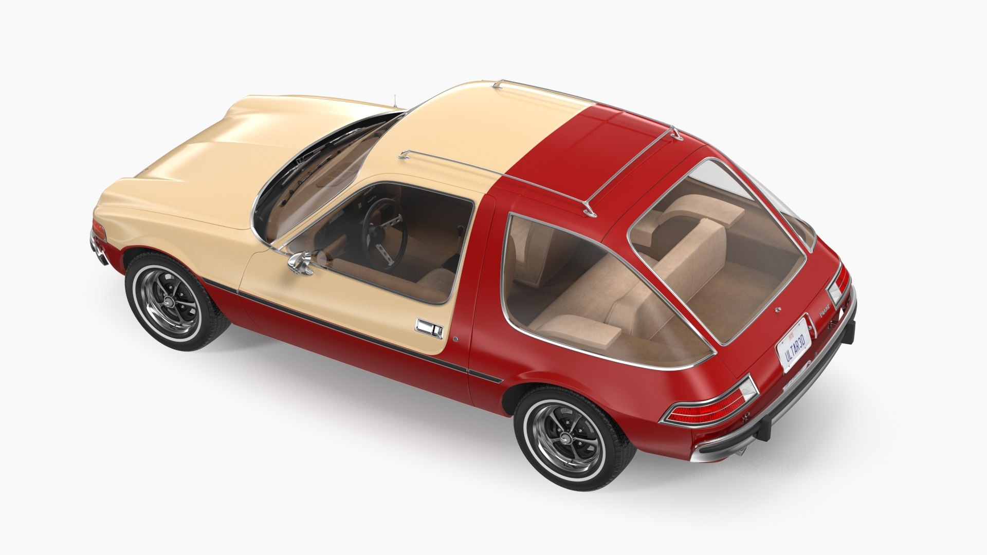 3D model AMC Pacer Compact Car - TurboSquid 2040162