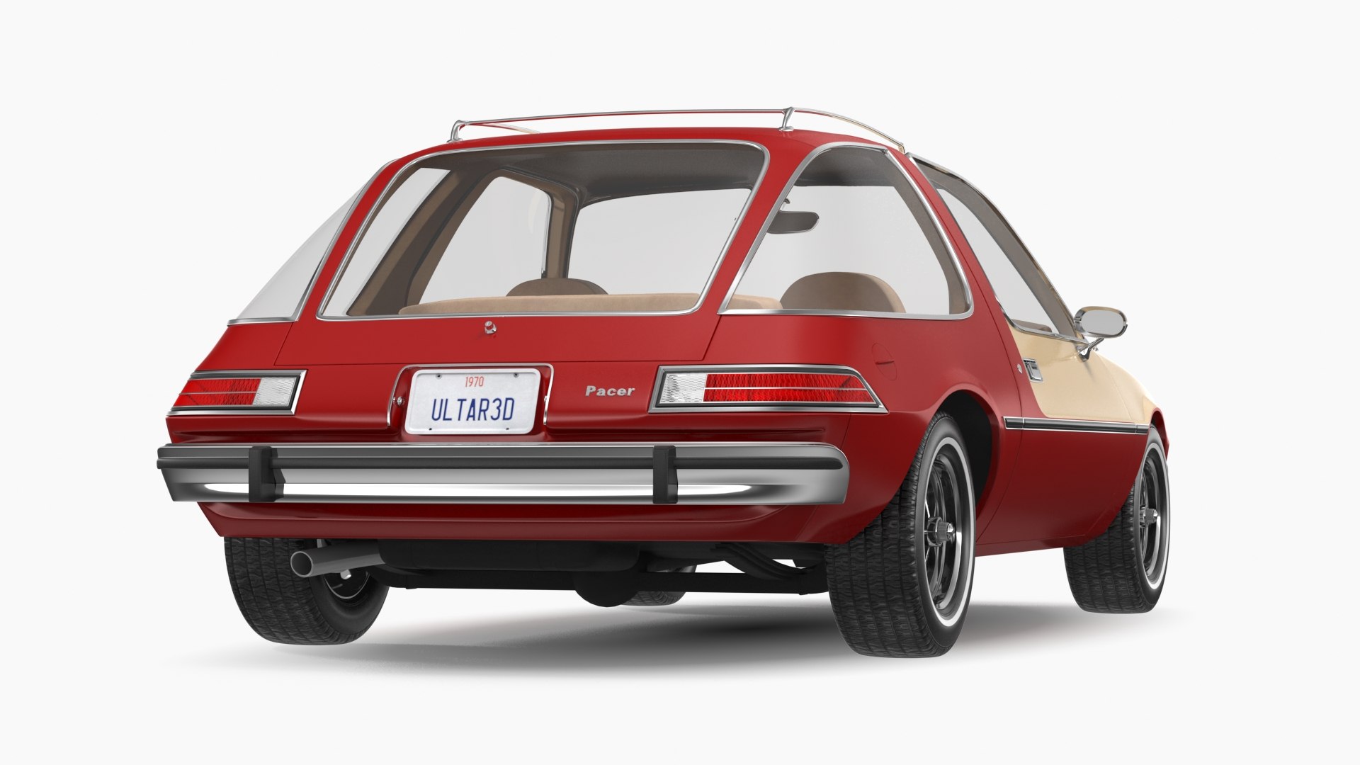 3D model AMC Pacer Compact Car - TurboSquid 2040162