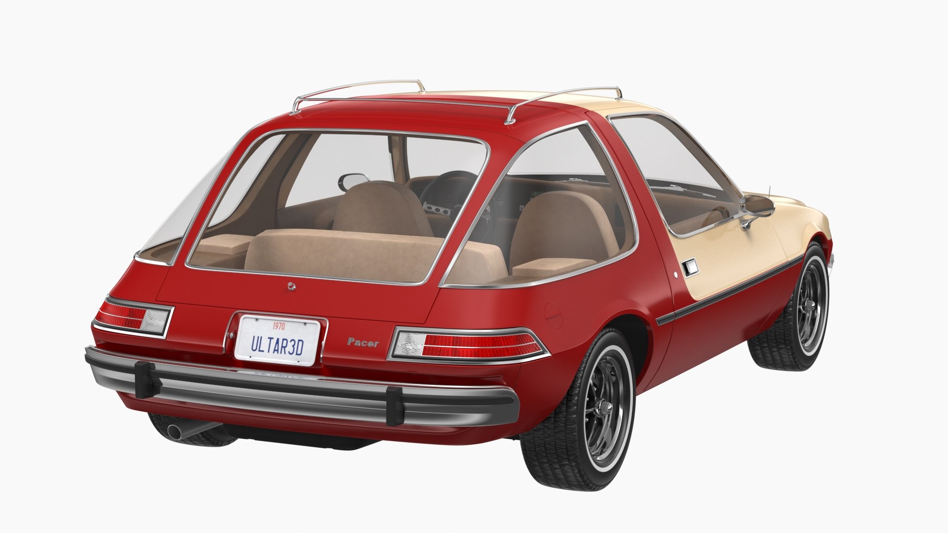 3D model AMC Pacer Compact Car - TurboSquid 2040162