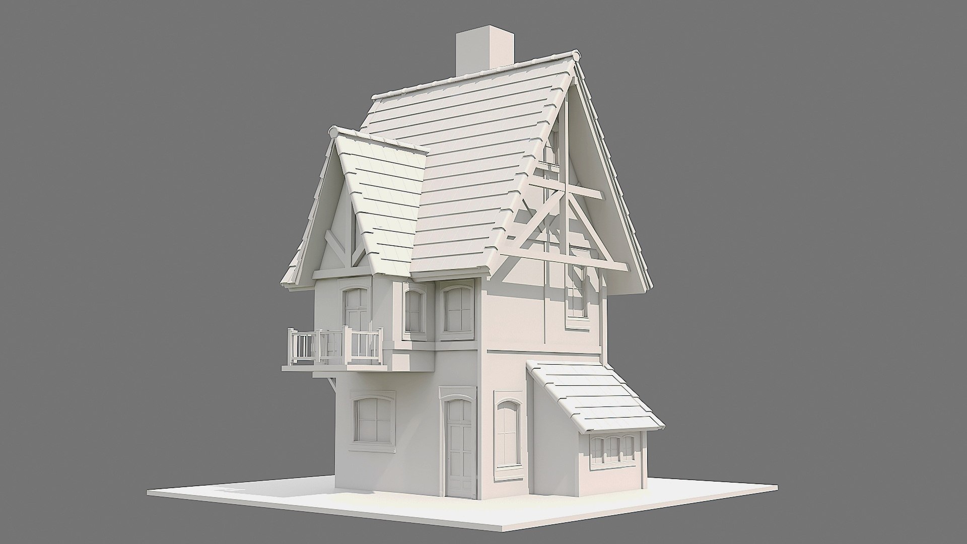 3D Wood Game Hause 3 Model - TurboSquid 1979519