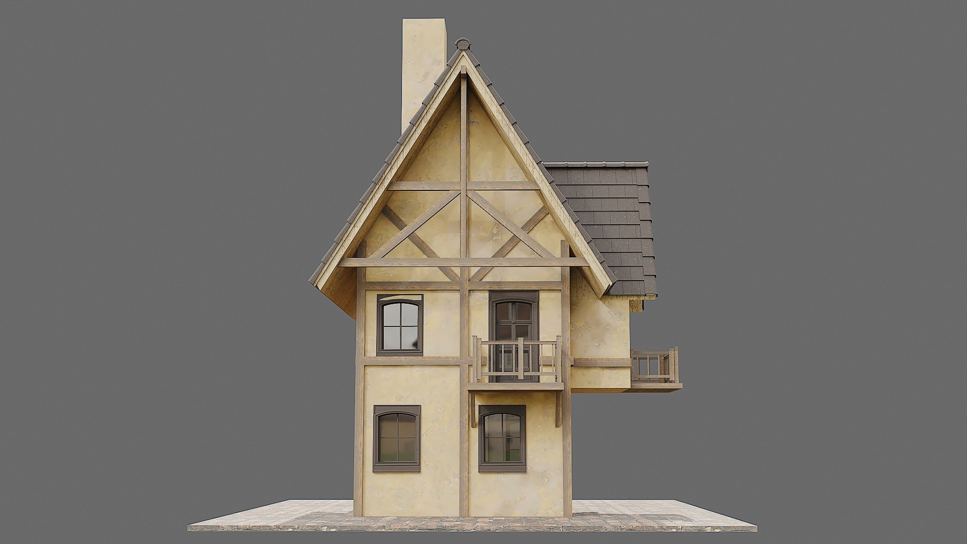 3D Wood Game Hause 3 Model - TurboSquid 1979519