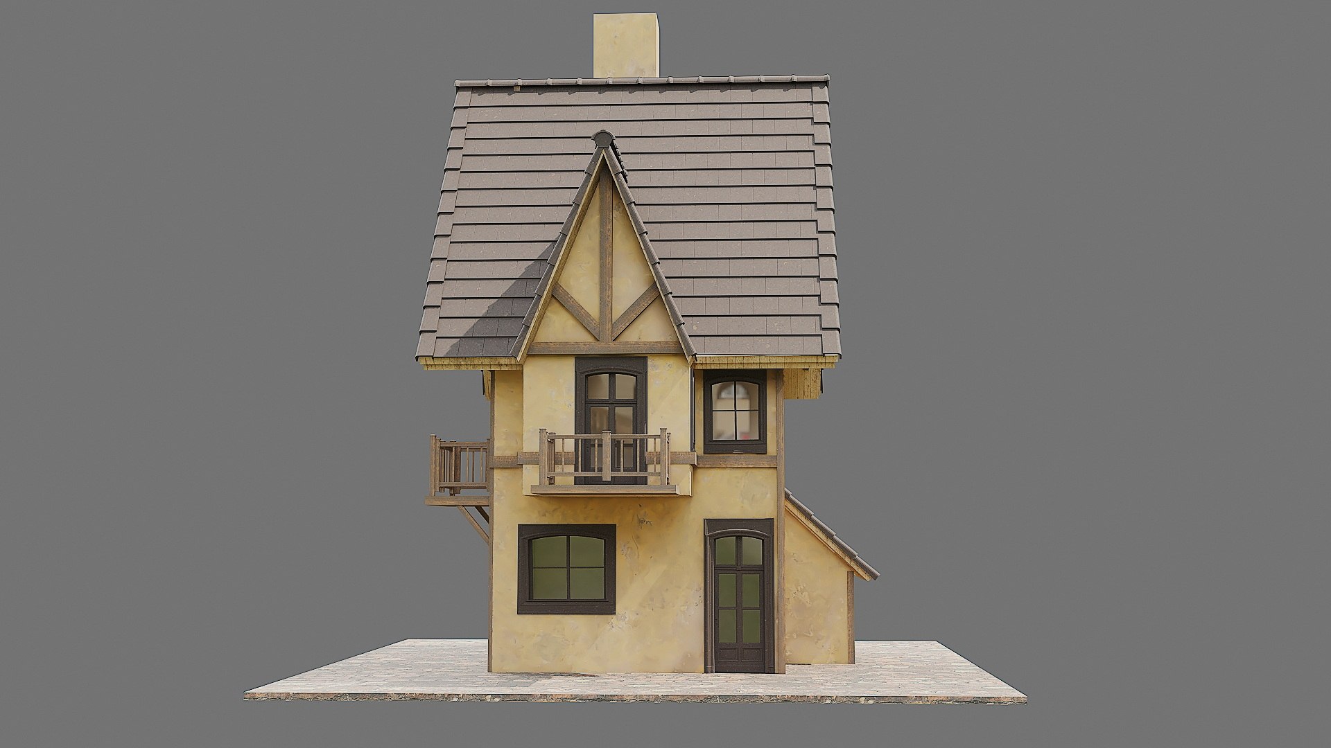 3D Wood Game Hause 3 Model - TurboSquid 1979519
