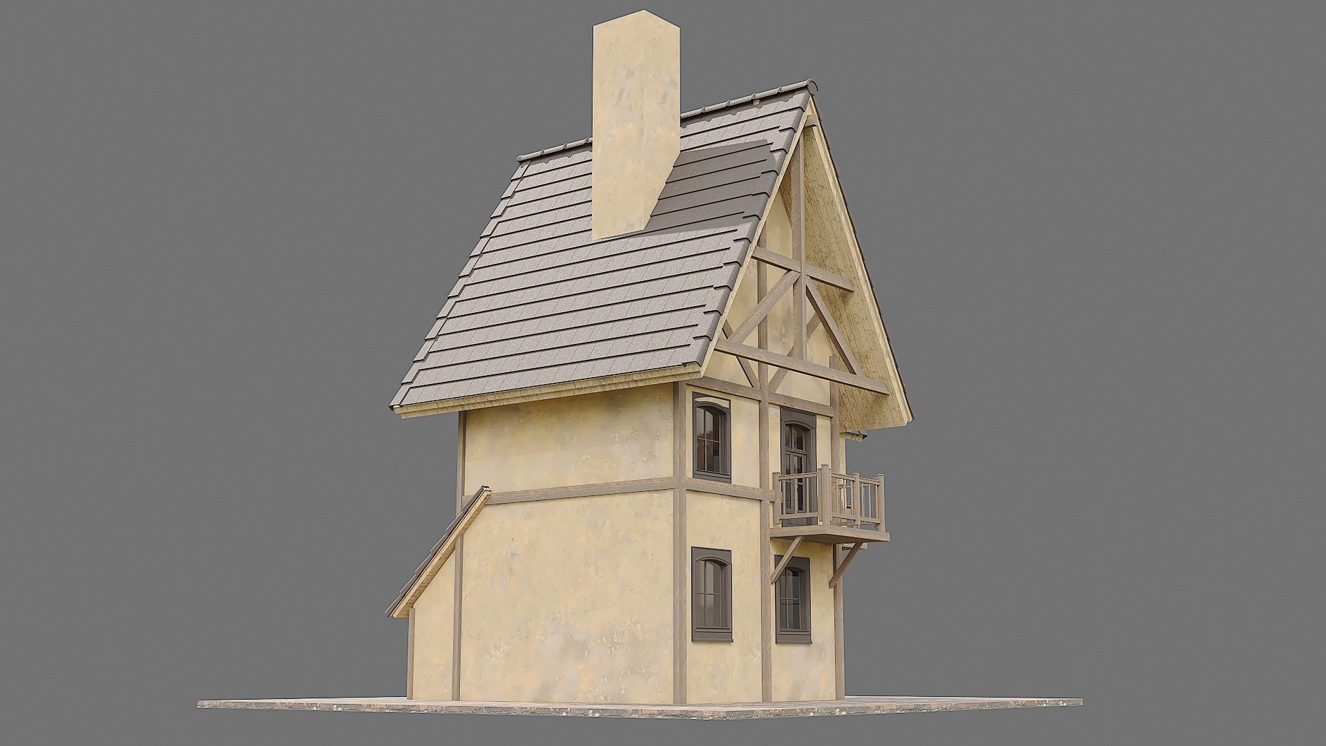 3D Wood Game Hause 3 Model - TurboSquid 1979519