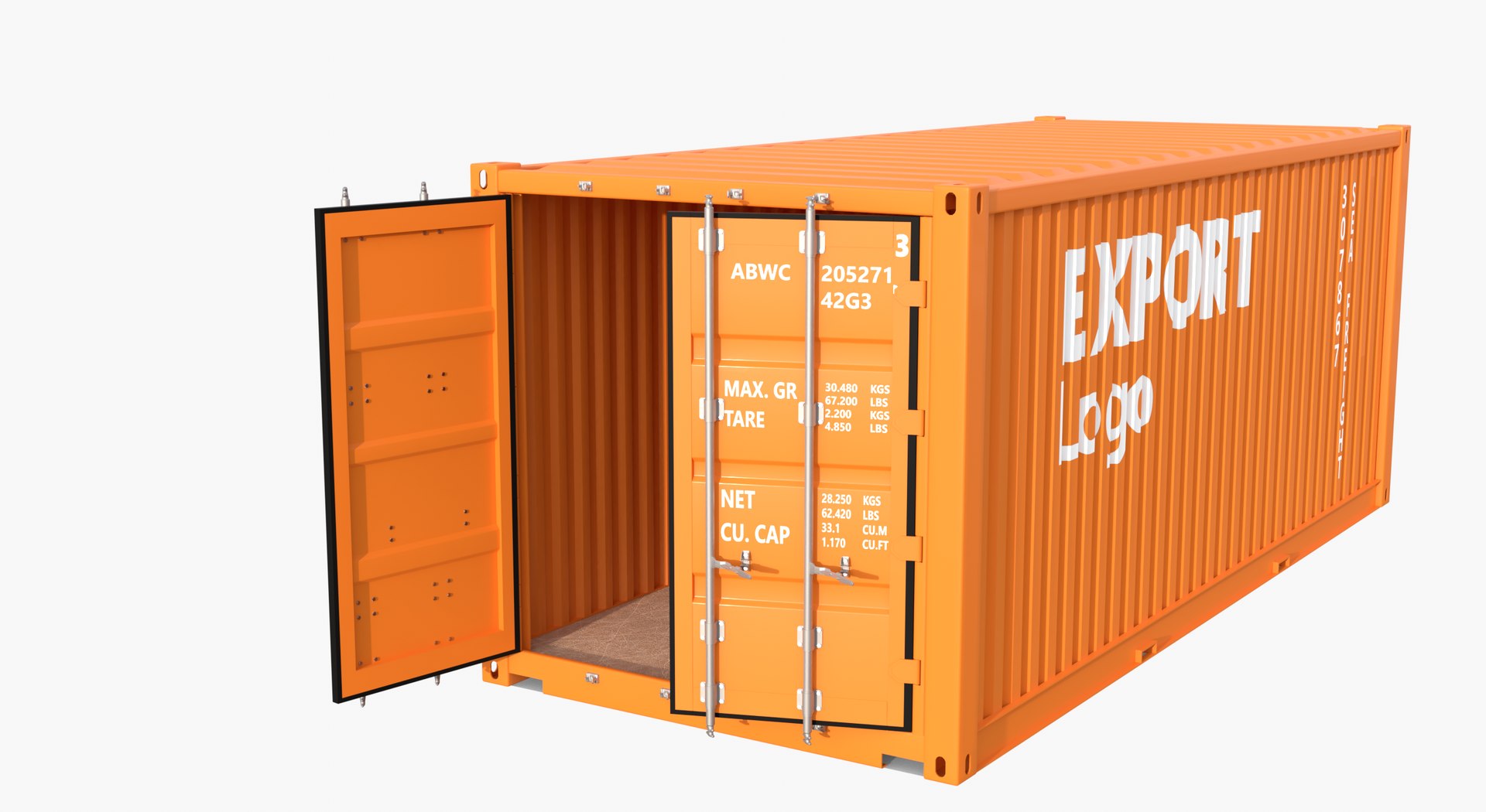 3D Shipping Standard Container Model - TurboSquid 1695184