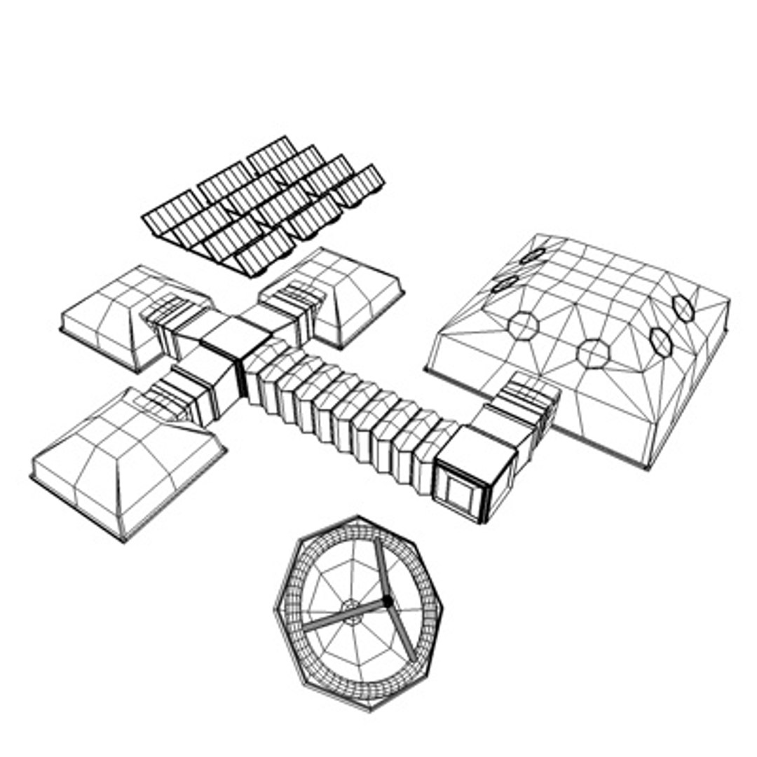 3d Model Spatial Base