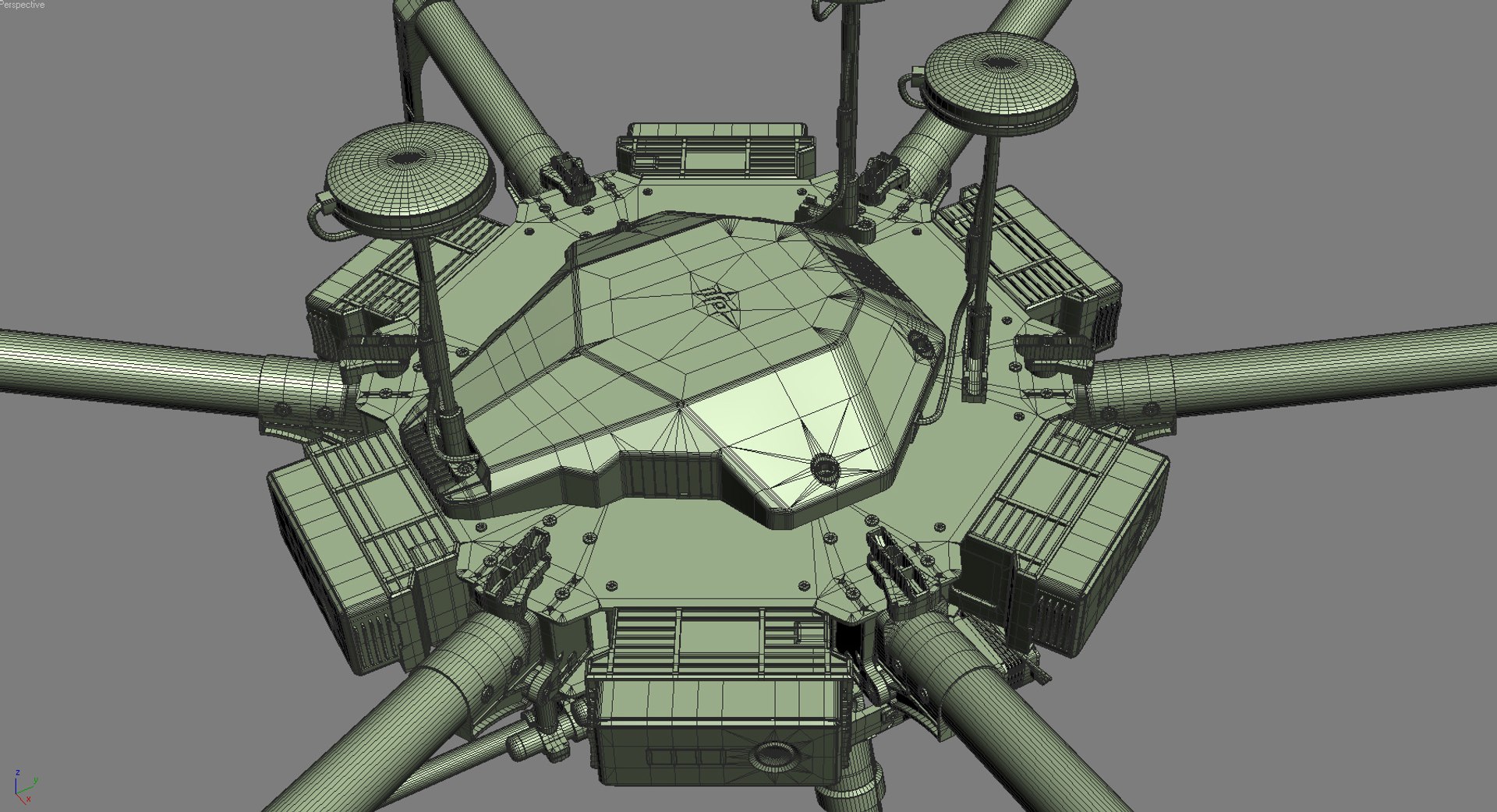 Dji matrice 600 pro 3D model - TurboSquid 1207547