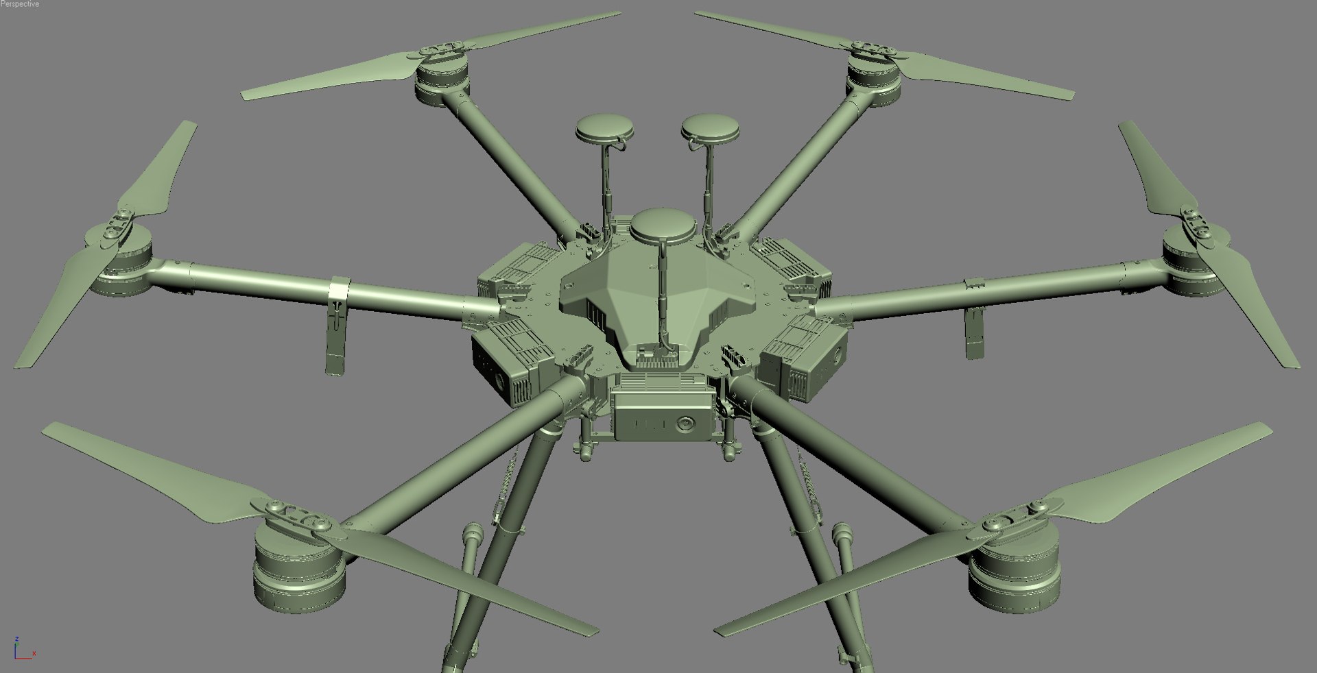 Dji matrice 600 pro 3D model - TurboSquid 1207547