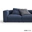 Poliform Dune Sofas Armchair 3d Model