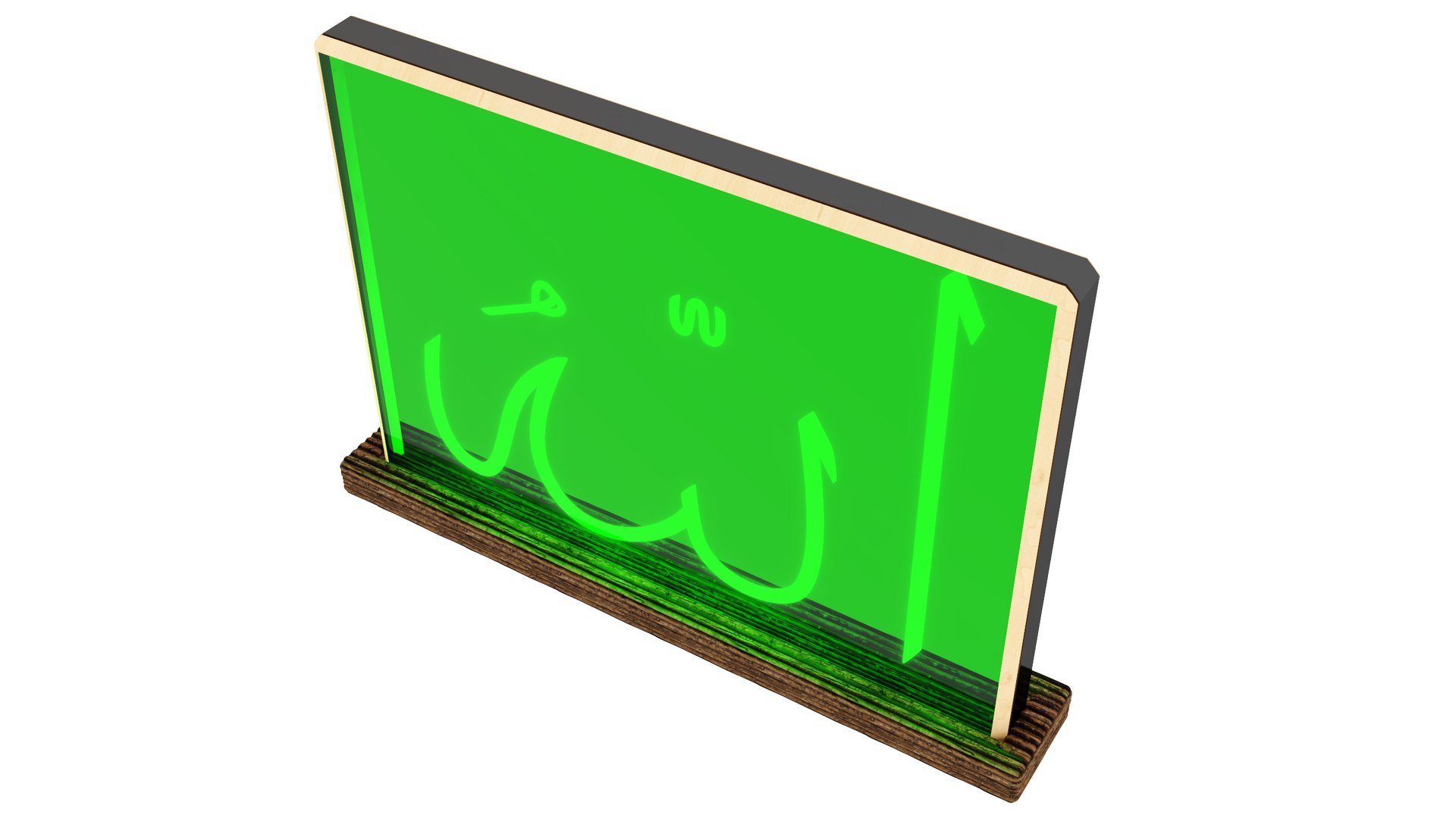 3D THE NAME OF GOD II - TurboSquid 1859512