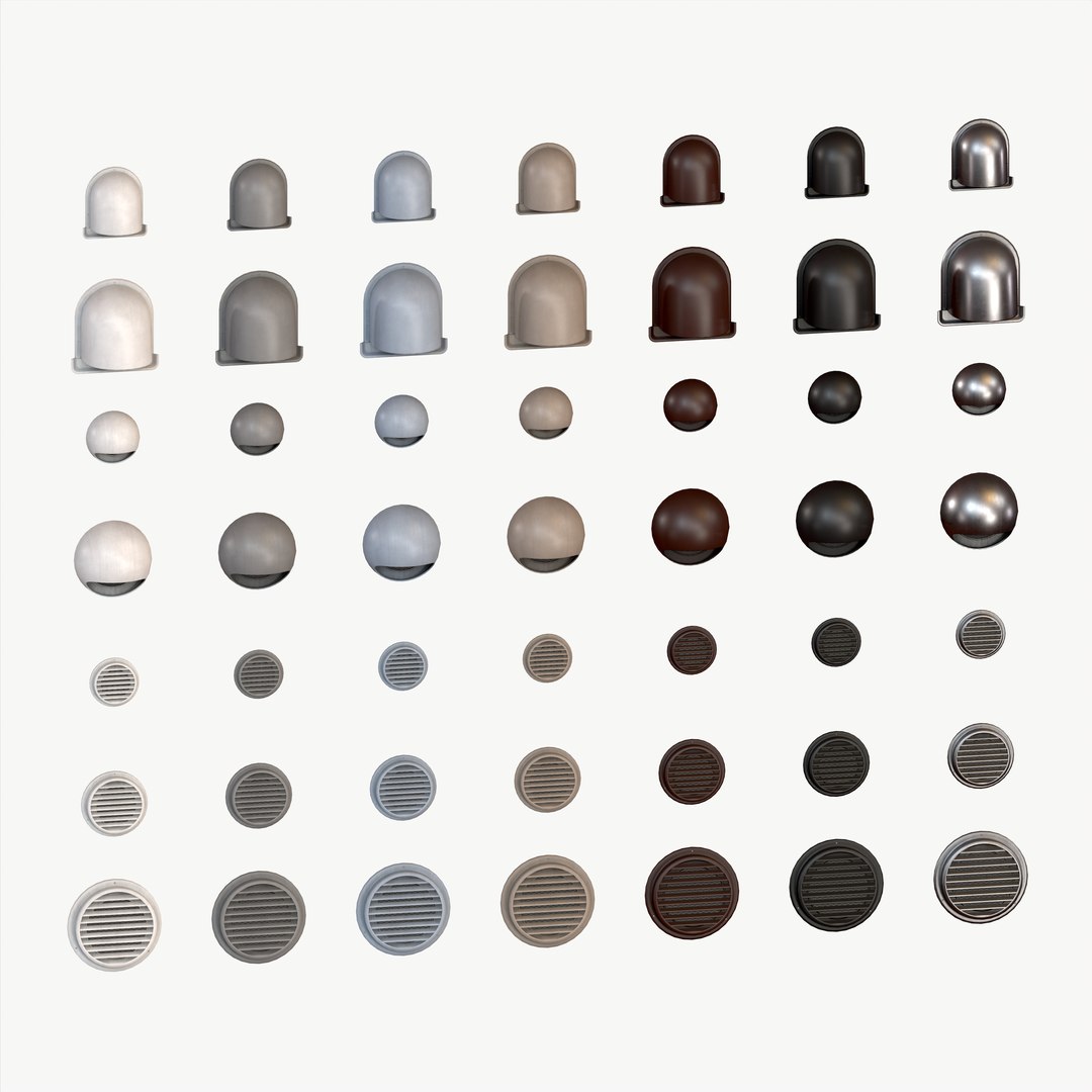 Japanese Outer Ventilation - PYB - BRC - PYK 3D Model - TurboSquid 2083437