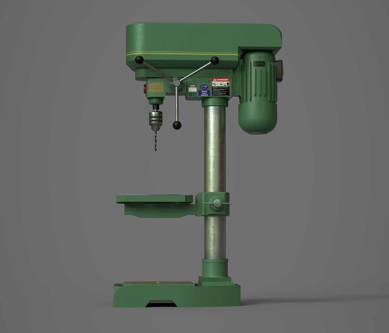 Drill Press 3D Model - TurboSquid 1646381