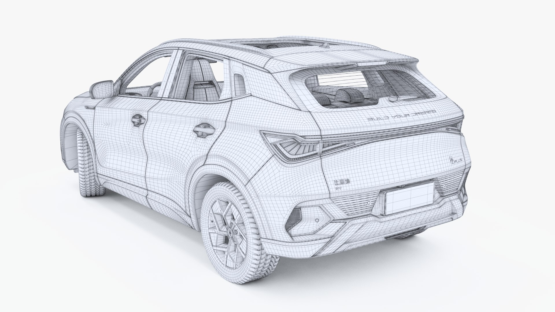 3D BYD YUAN PLUS ATTO3 2022 model - TurboSquid 1989477