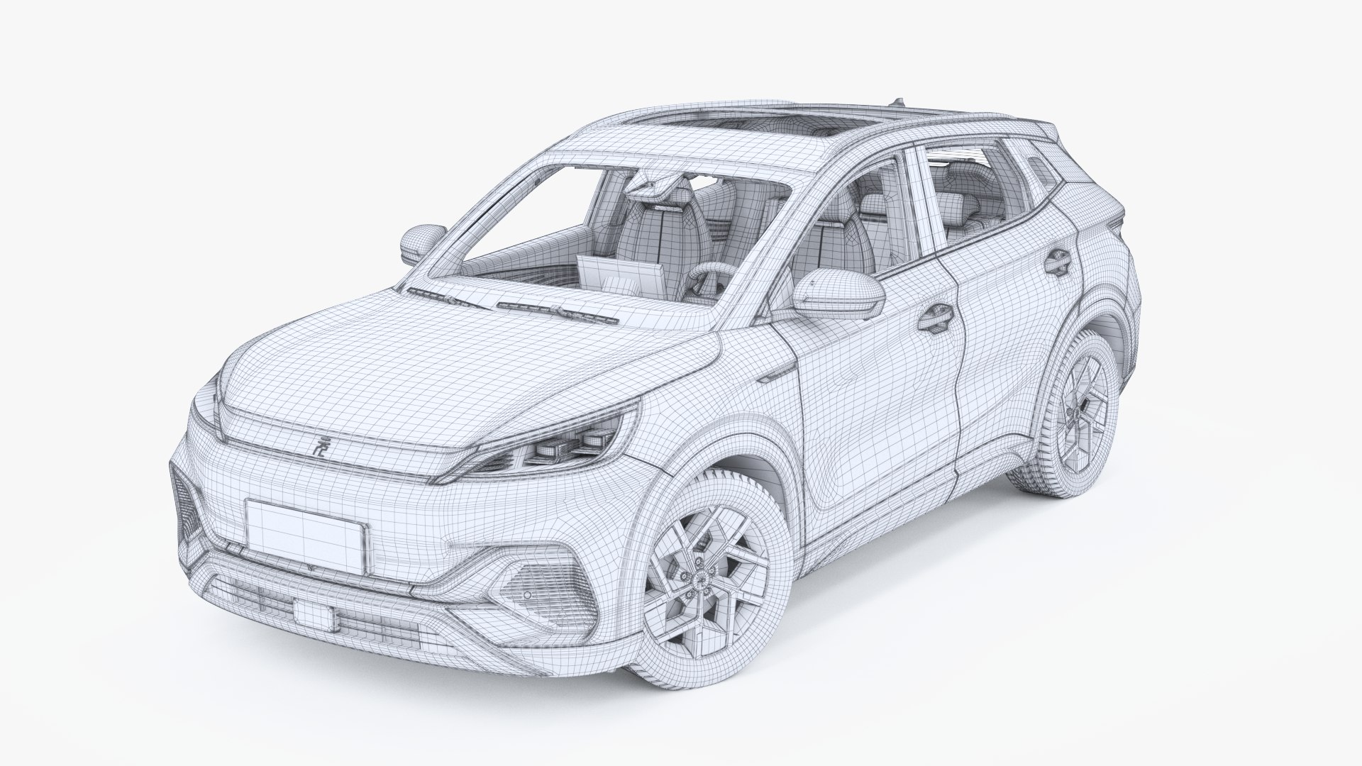 3D BYD YUAN PLUS ATTO3 2022 model - TurboSquid 1989477