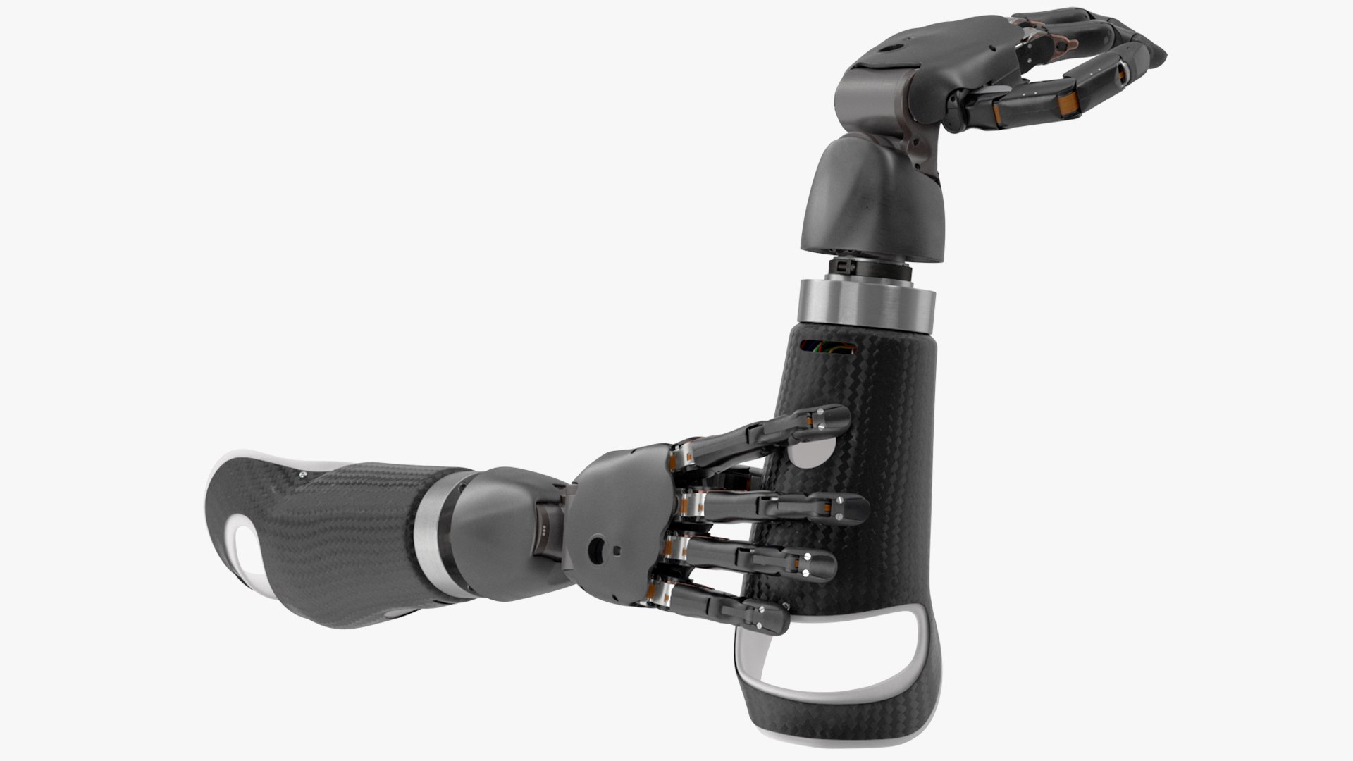 3D Brain Controlled Prosthetic Arms Rigged model - TurboSquid 2092117