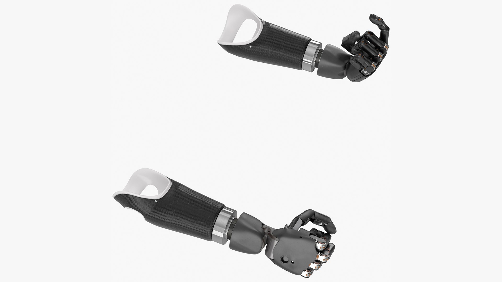 3D Brain Controlled Prosthetic Arms Rigged model - TurboSquid 2092117