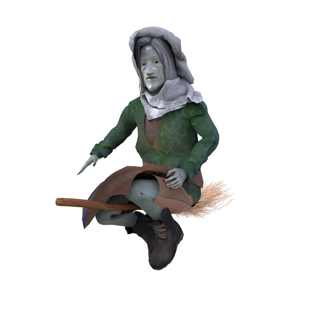 Witch Creature Character Model - TurboSquid 1363673