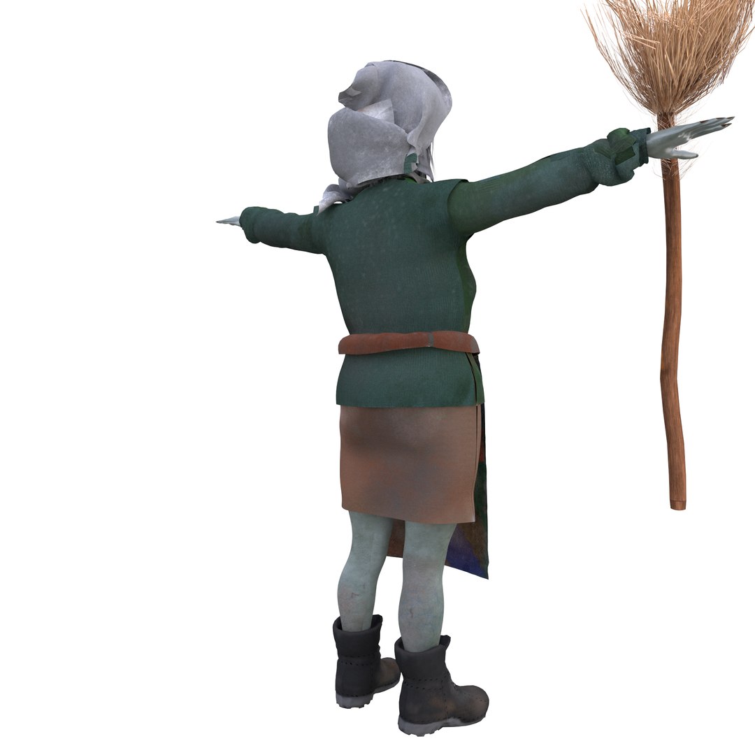 Witch Creature Character Model - TurboSquid 1363673