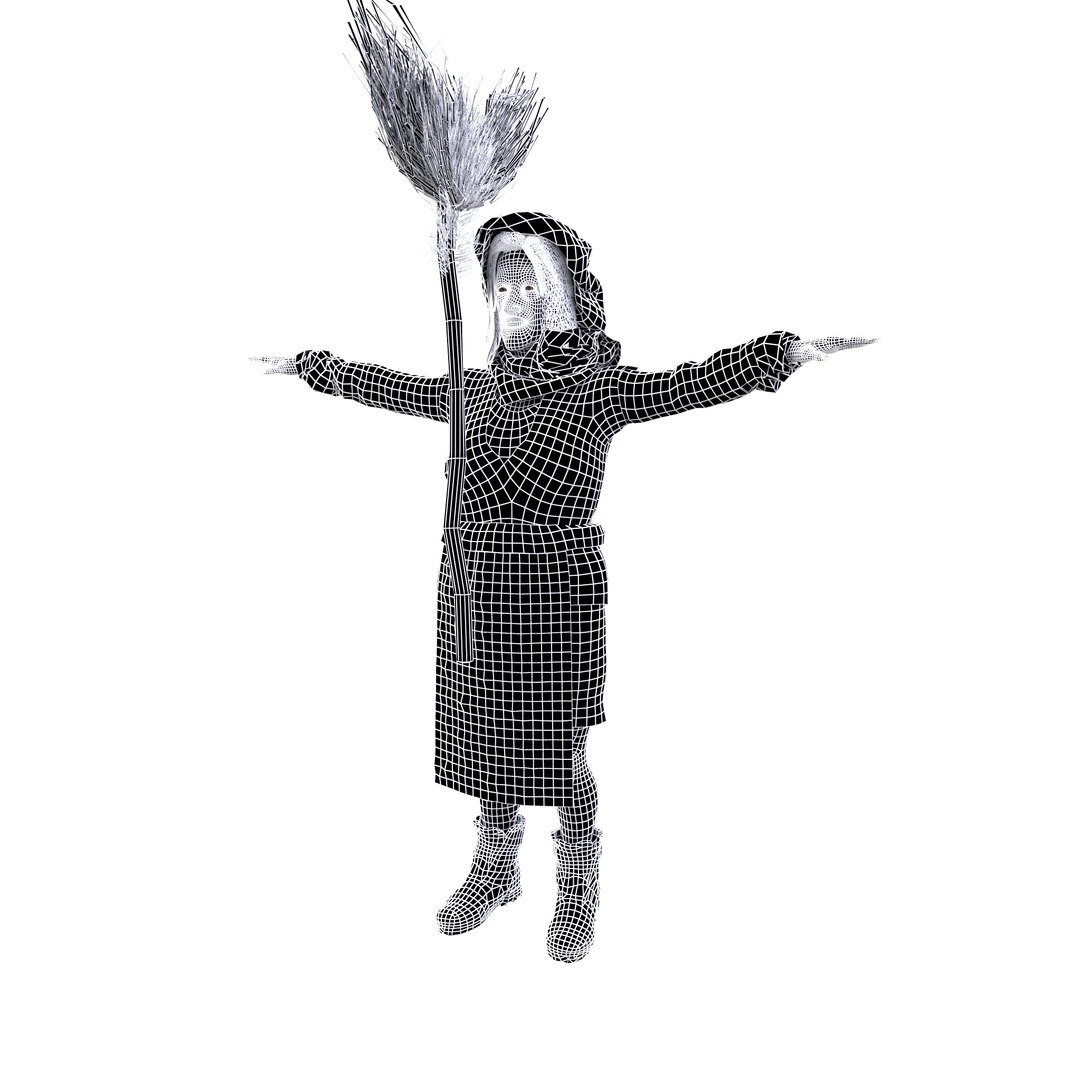 Witch Creature Character Model - TurboSquid 1363673