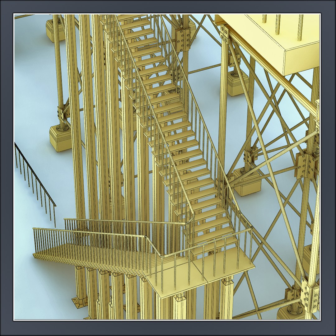 3d Model Roller Coaster Track