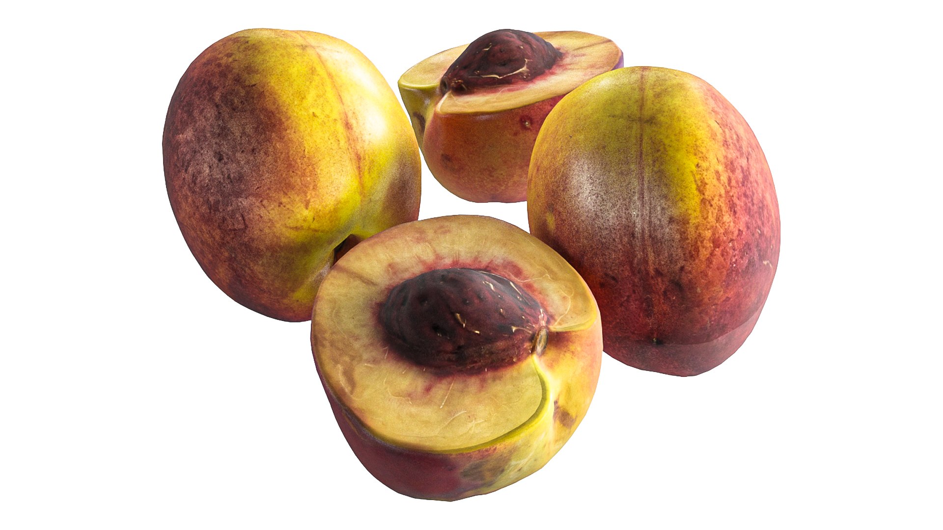 3D Model Nectarine - TurboSquid 2223617