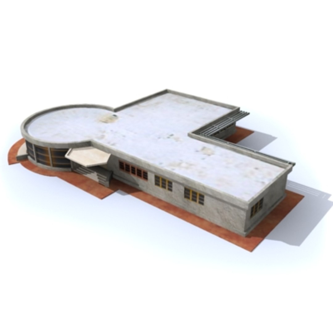 3d Model Industrial Office