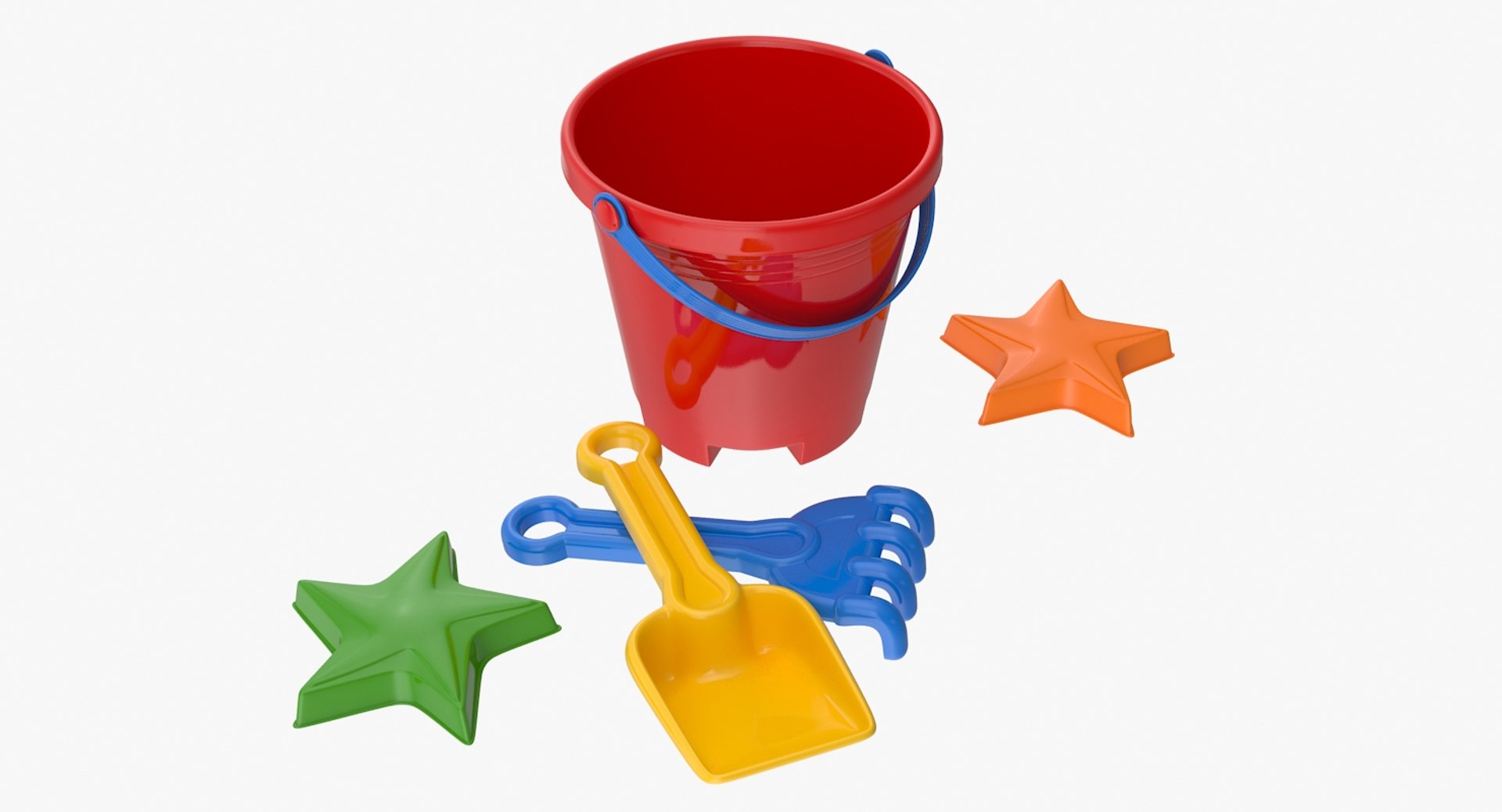 Sand toys 3D model - TurboSquid 1361471